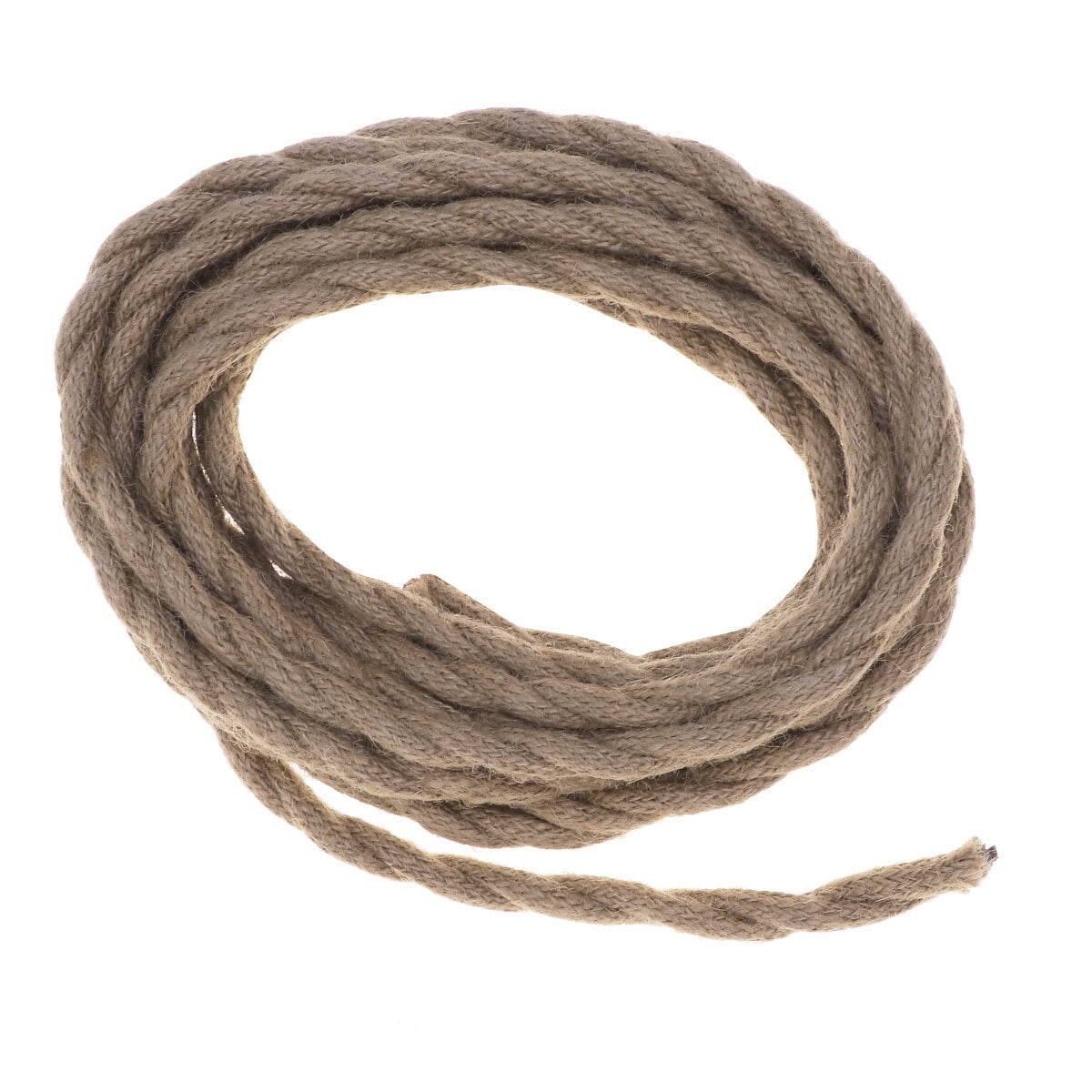 UNOMOR Cable for Lighting Khaki Copper Wire Perfect for Vintage Industrial DIY Projects 5M ...