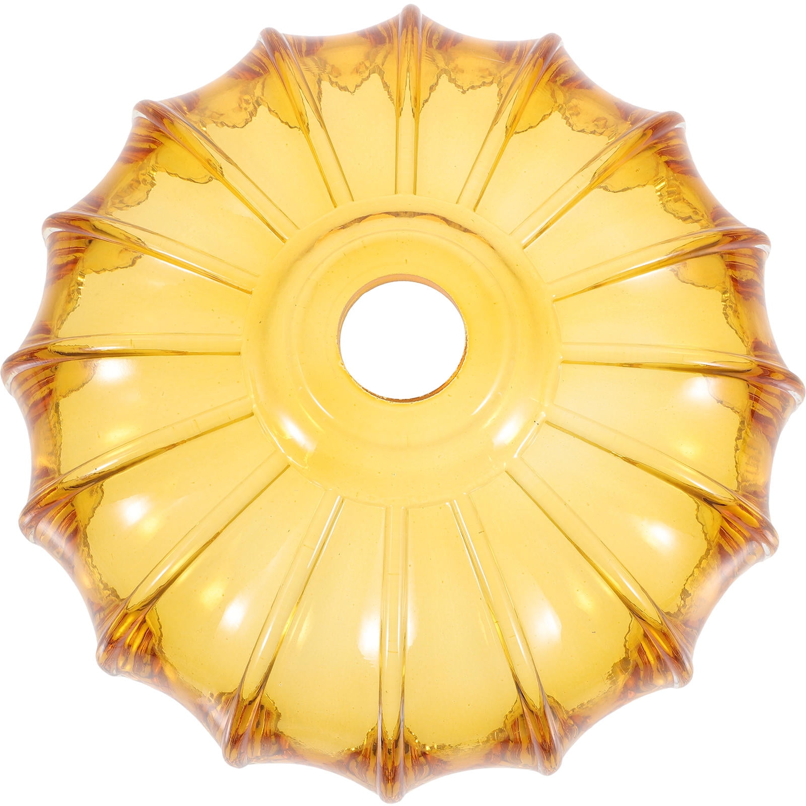 UNOMOR Creative Glass Lampshade with Light Brown Color for Decoration ...