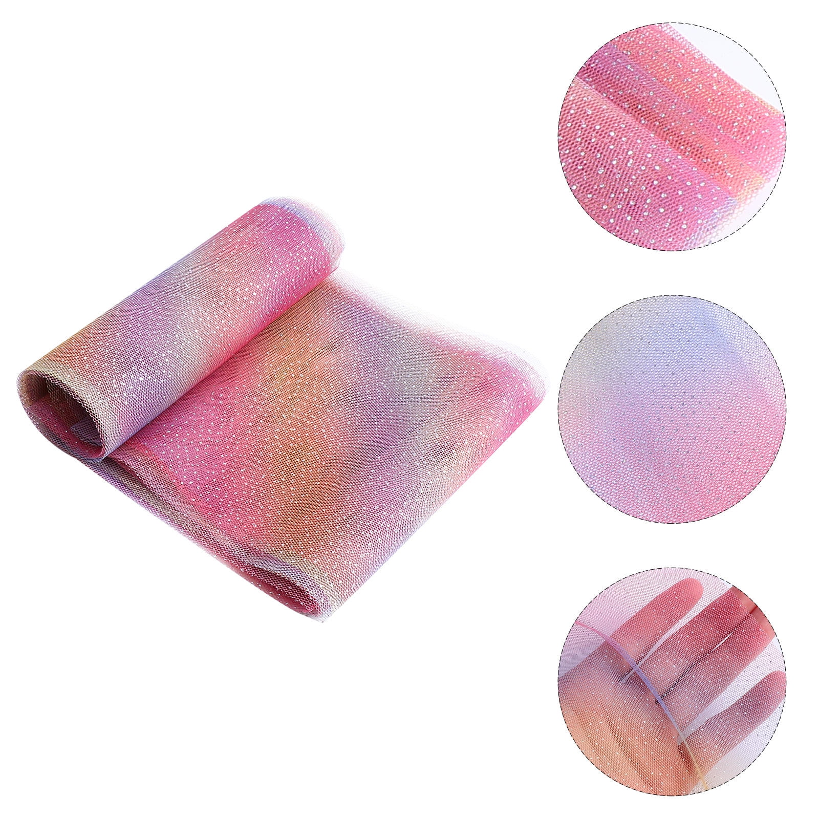 UNOMOR Decorative Ribbon Rolls DIY Bowknot Hairpin Ribbon Pink for ...