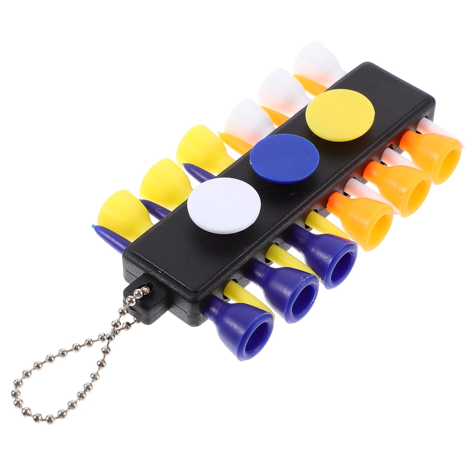 UNOMOR Golf Pitch Repair Tool Tee Caddy Keeper Plastic Multi with Ball Markers 1 Set - Walmart.com
