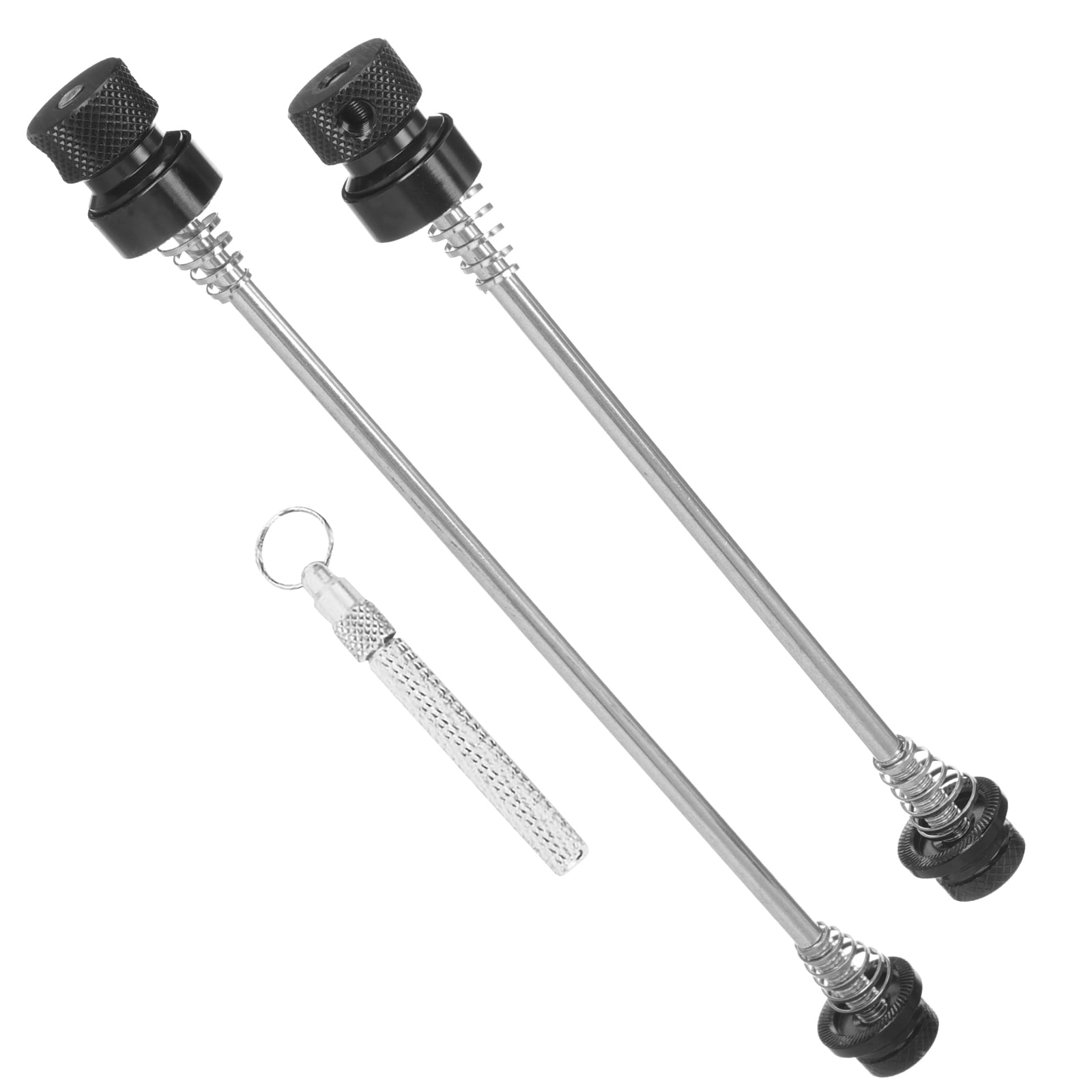 UNOMOR Quick Release Bike Wheel Skewer with Springs for Bicycles 1 Set ...