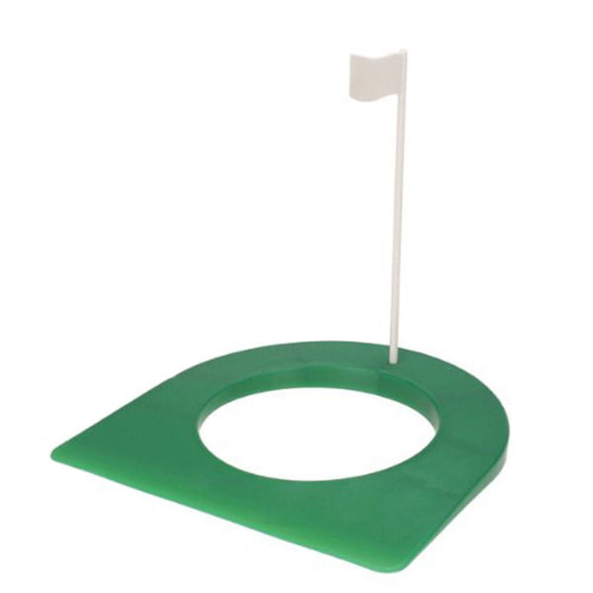 UNOMOR Rubber Putting Cup With Hole And Flag Portable Golf Training ...