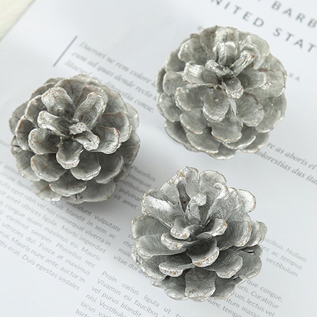 UNOMOR Rustic Mini Pine Cones Artificial Pinecones for Decorating ...