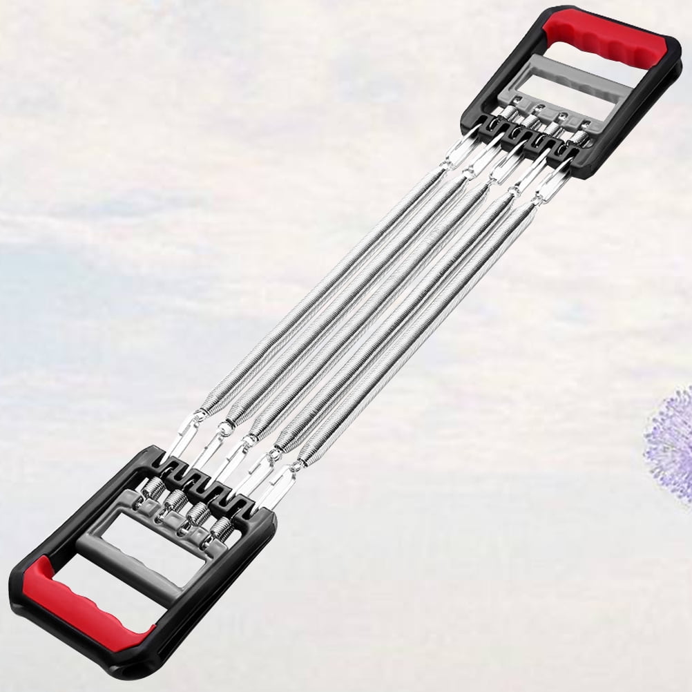 UNOMOR Strength Training Chest Arm Expander Grip Strength Trainer Black ...