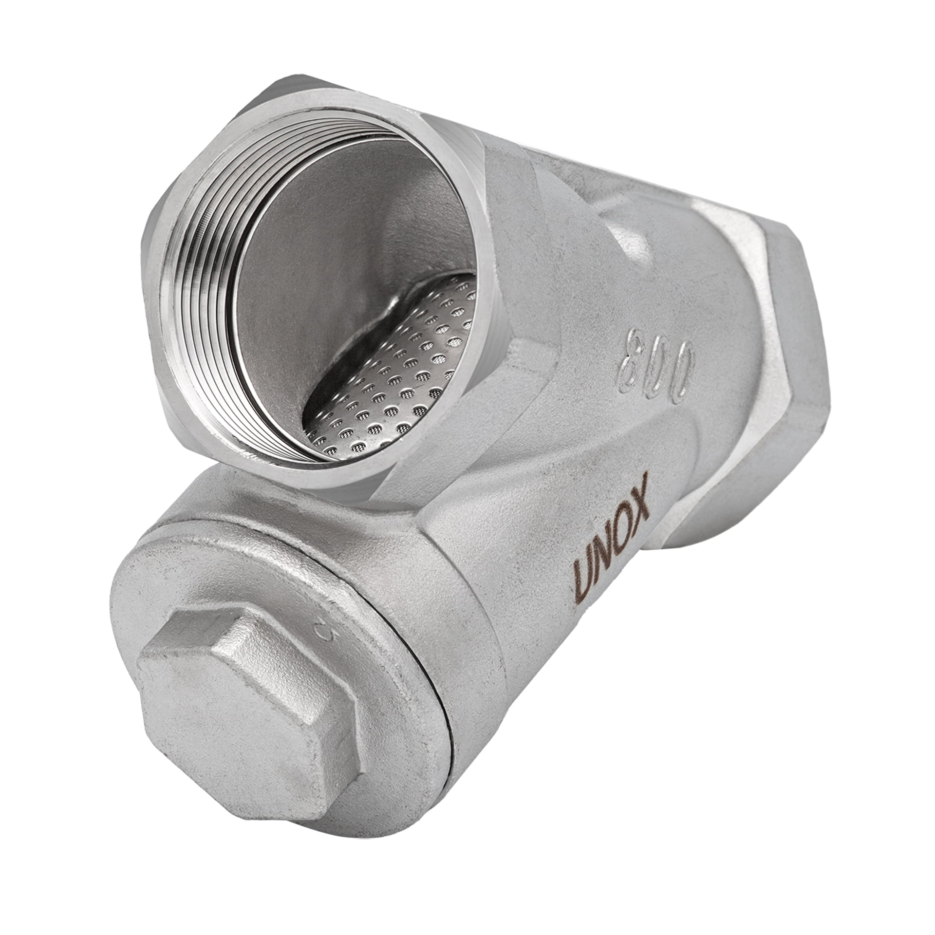 UNOX 4 inch Y-Type Stainless Steel Industrial Strainer - AISI 304 ...
