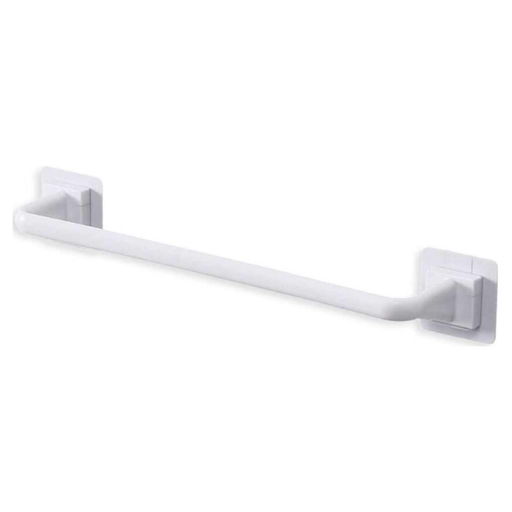 Sonceds 2 PCS Home Bathroom Suction Cup Towel Bar Removeable Shower Rod ...