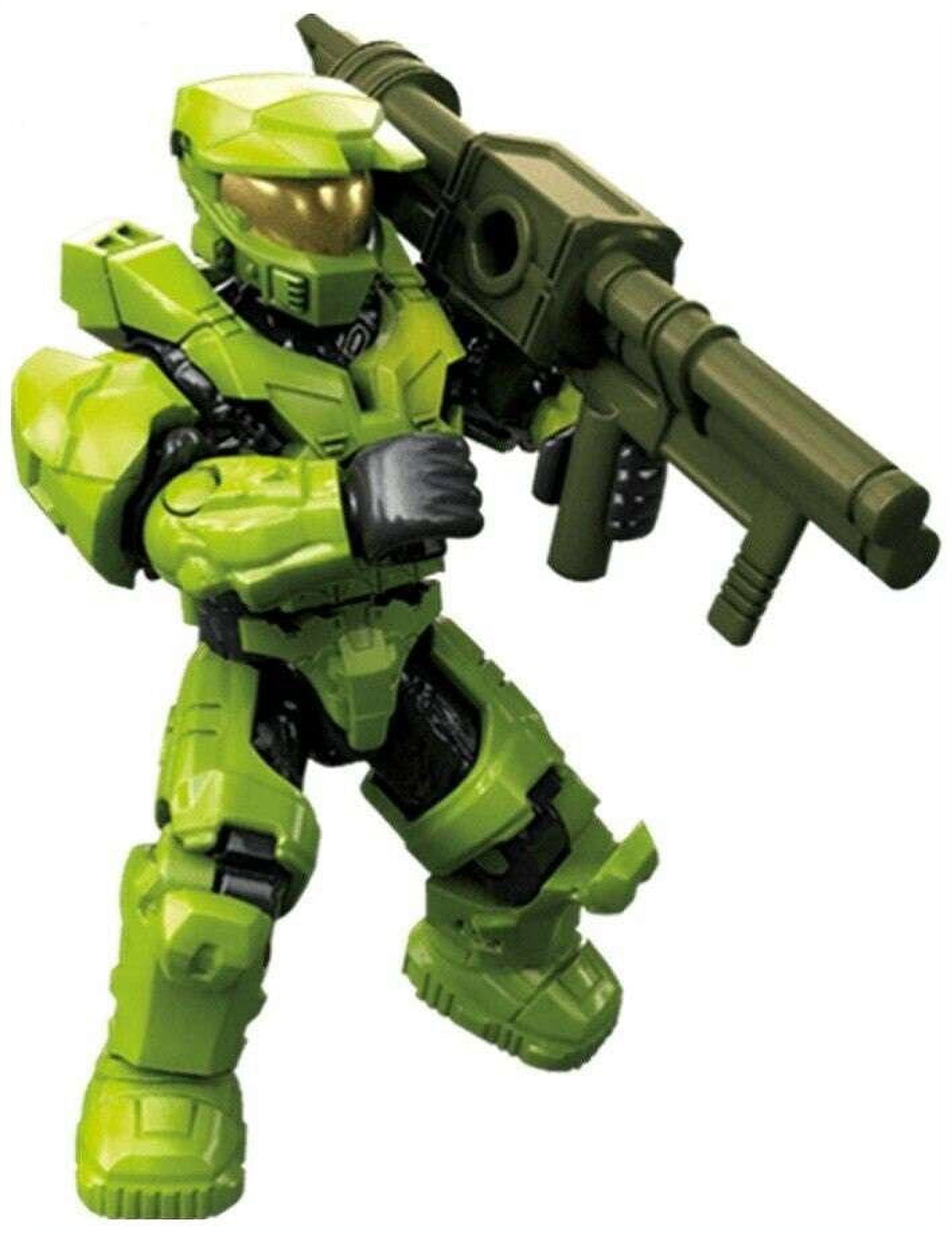 UNSC Spartan Mark V (Lime Armor) - Mega Construx Halo Micro Figure ...