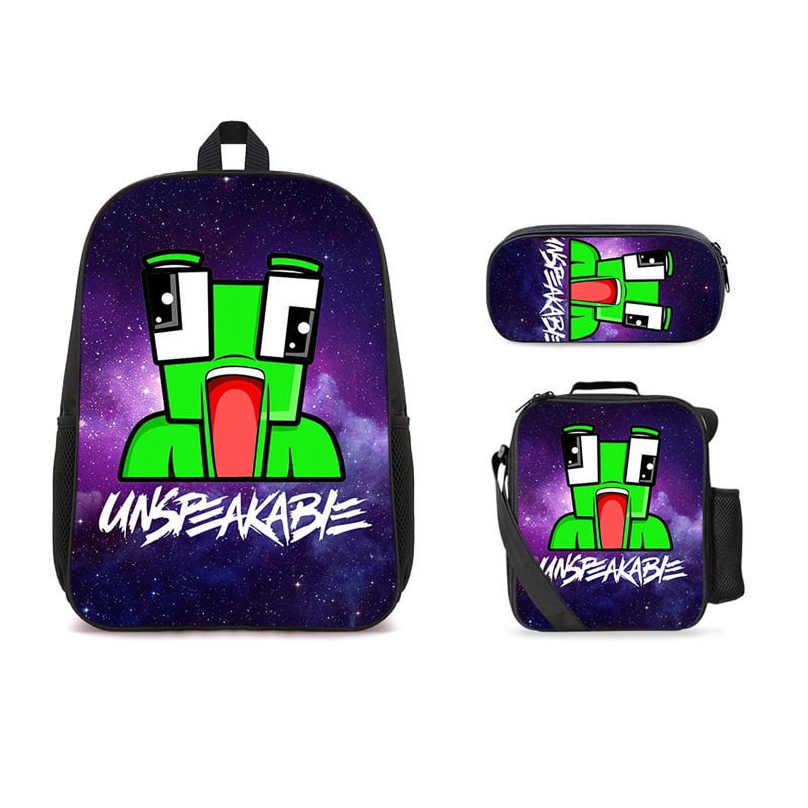 UNSPEAKABLEAnime Travel Backpack for Teens/Womens/Mens/ Casual Daypack ...