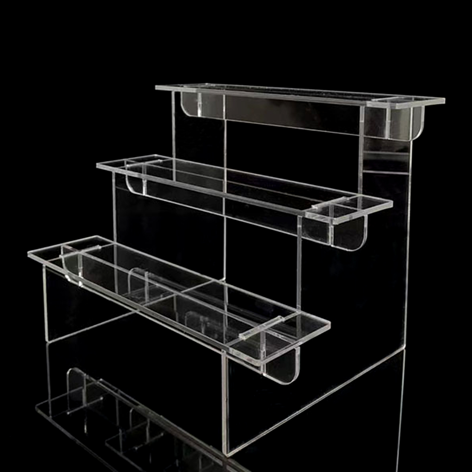 UNTERING 1-5 Tiers Clear Acrylic Display Stand Display Shelf for Candy ...