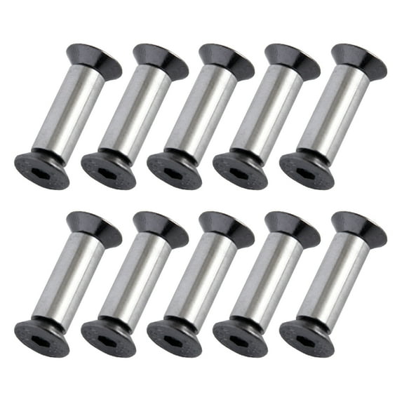 UNTERING 10pcs/lot Knife Handle Bolt Rivets Scale Screw Fastener Nut ...