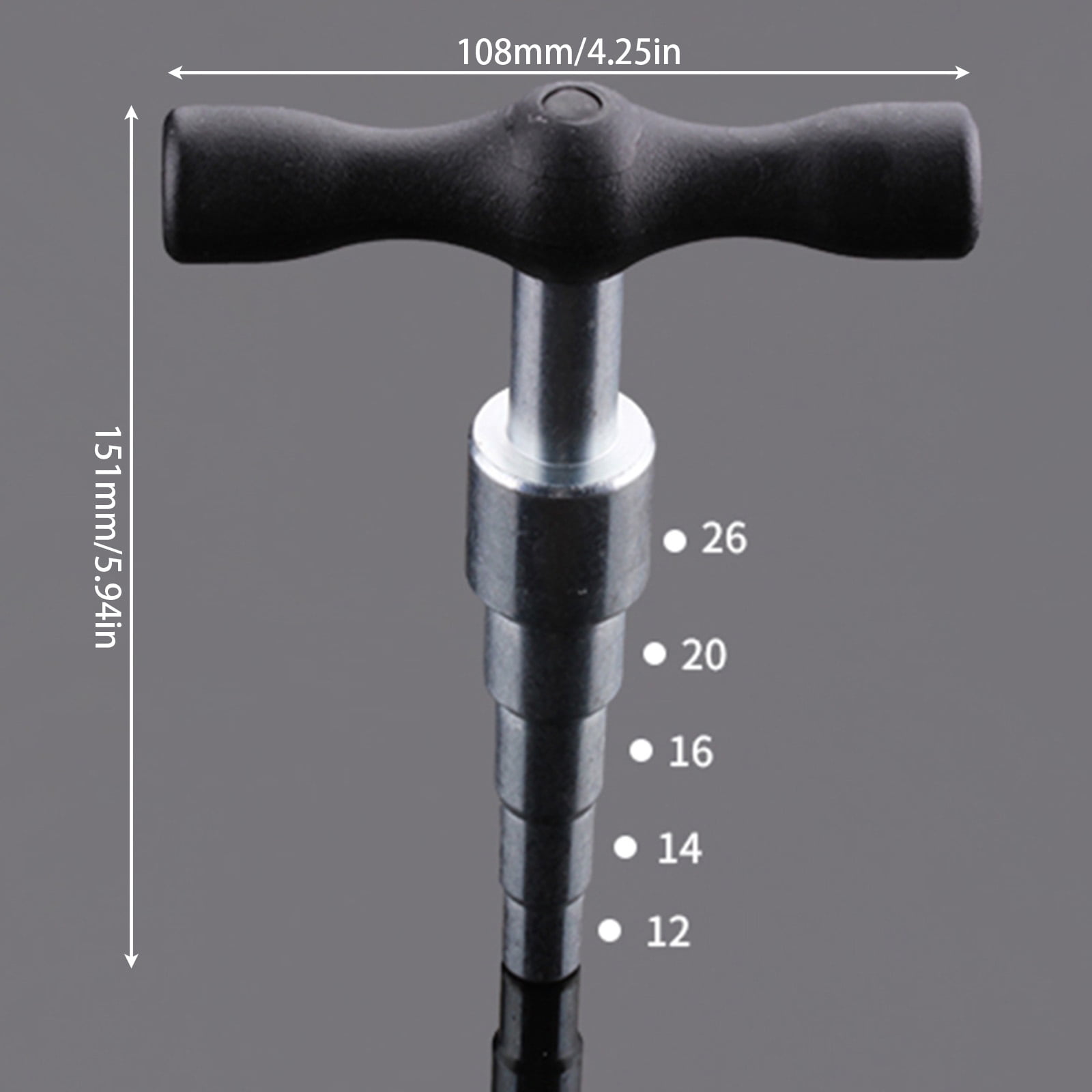 UNTERING 12-26mm Manual Tube Expanders Non-slip for T Shape Handle ...