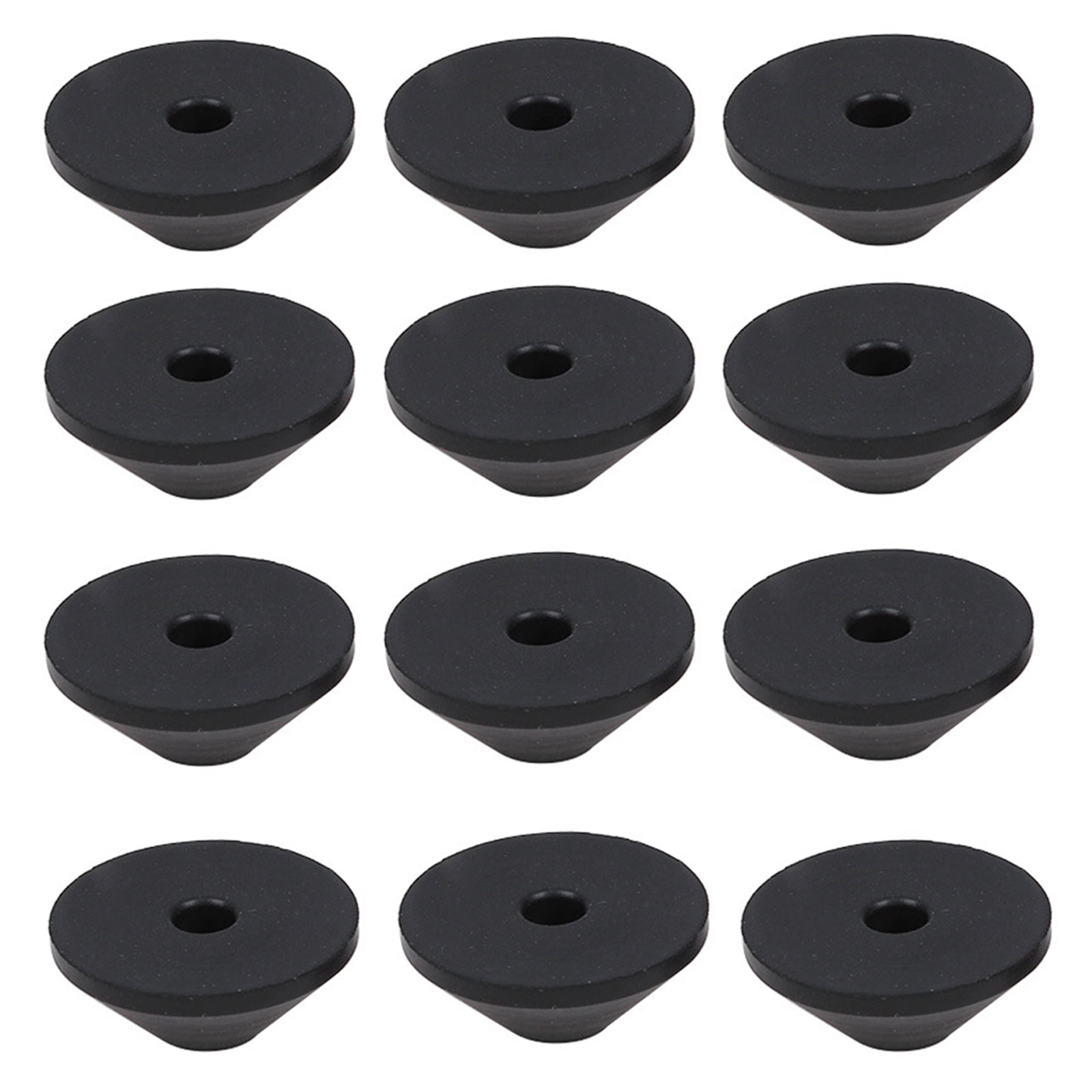 UNTERING 12Pcs Conical Toilet Bolts Rubber Washer Beveled Gasket ...