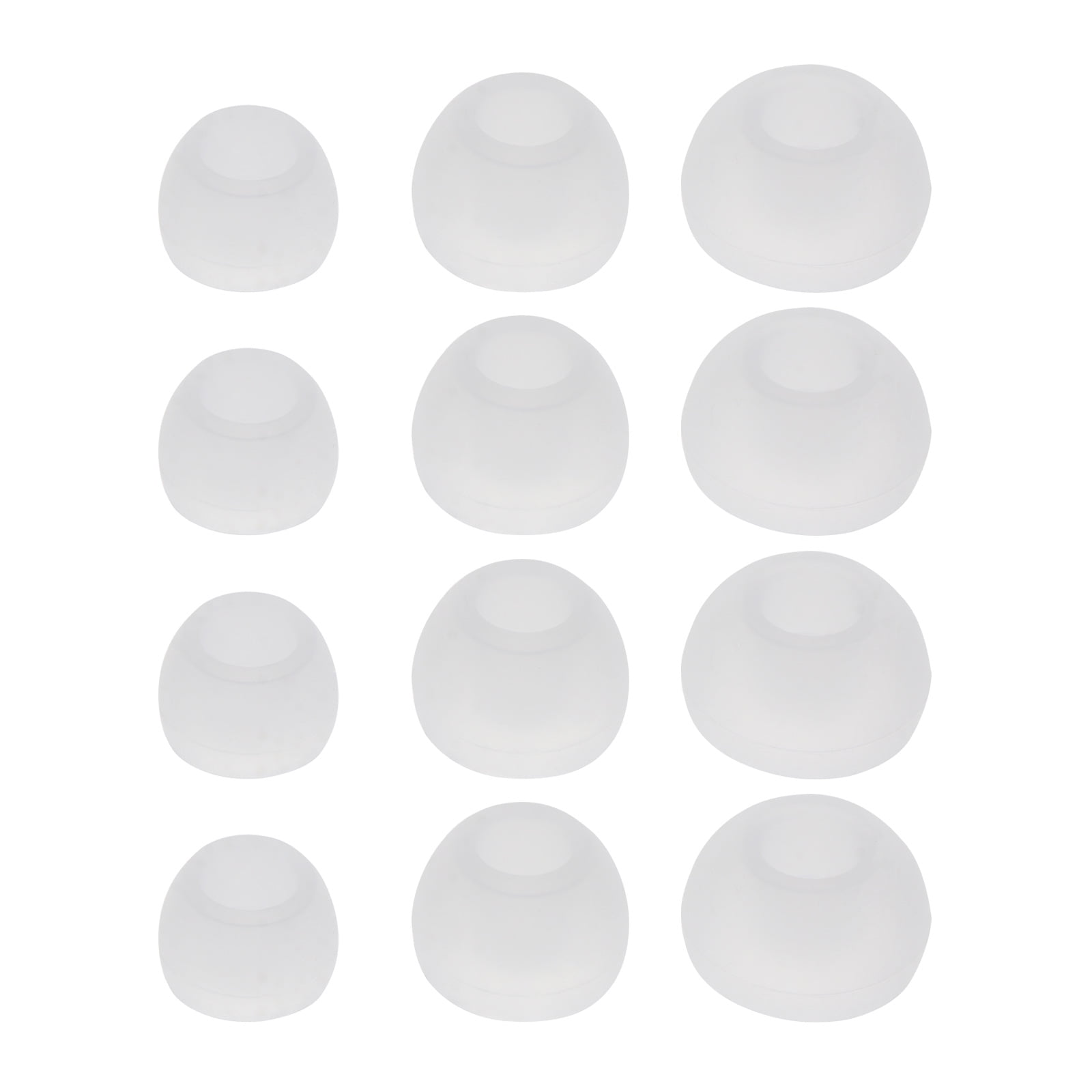 UNTERING 12pcs Soft Silicone Ear Tip Covers Replacement Earbud Covers ...