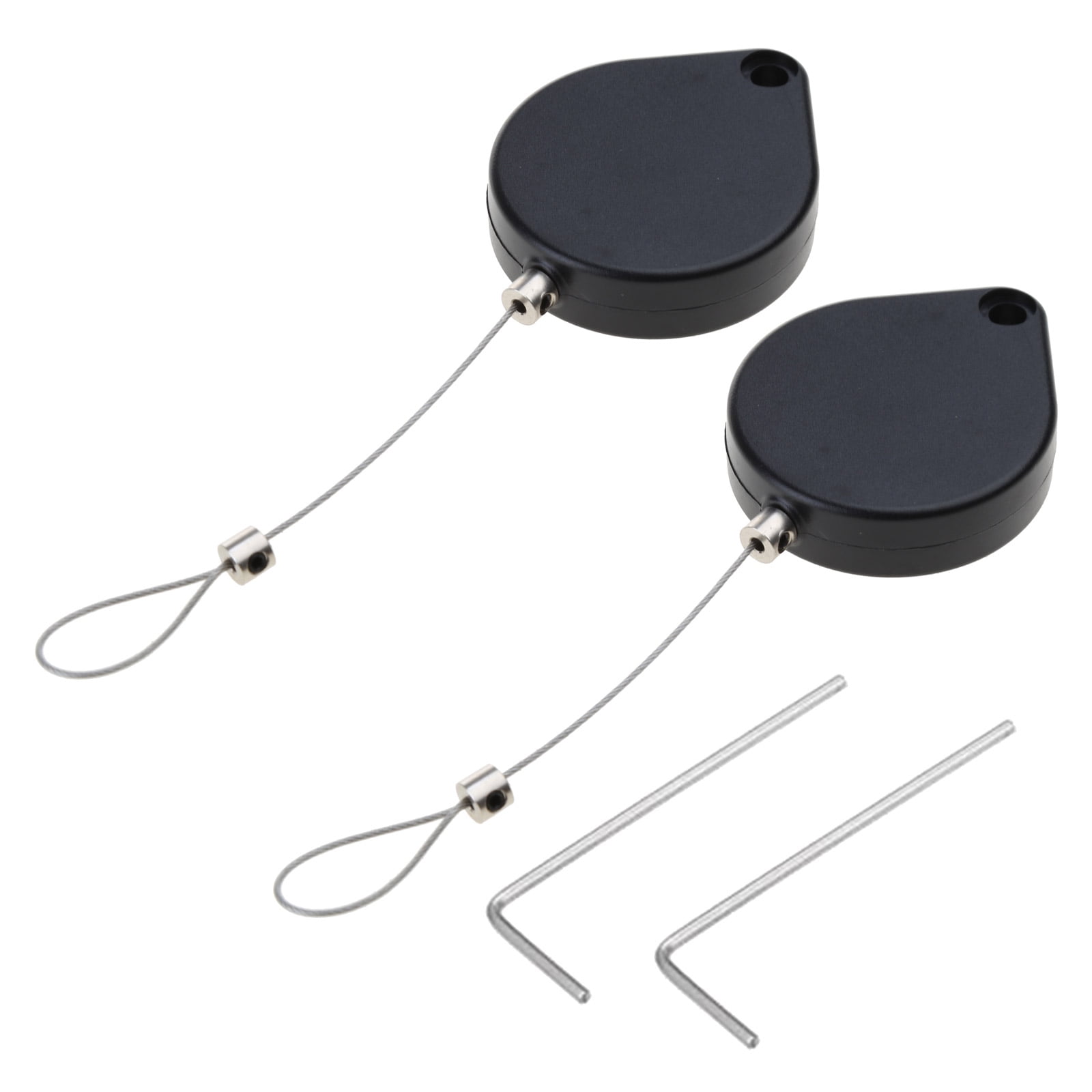 UNTERING 2x Multifunctional Automatic Door-Closer Retractable-Cable ...