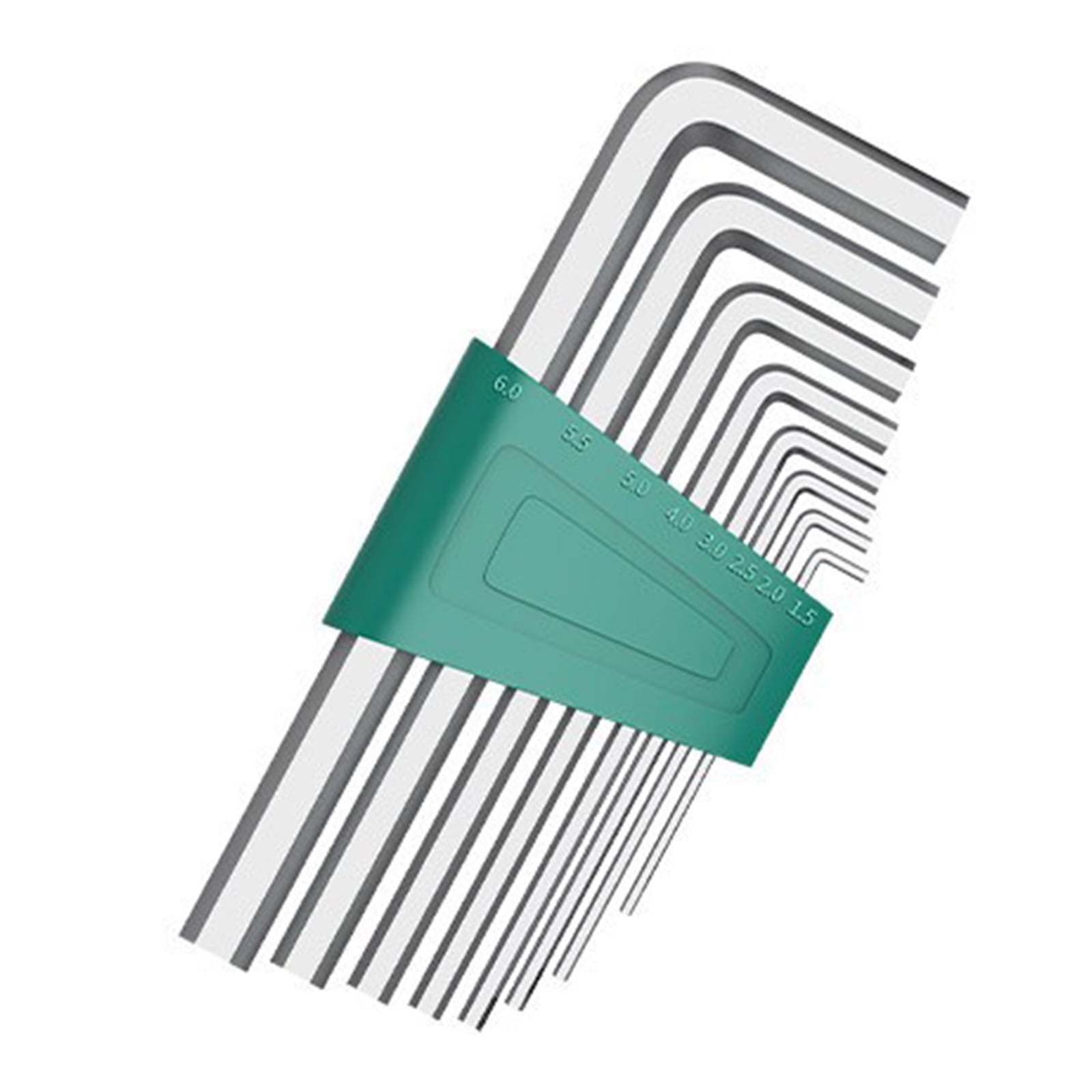 UNTERING Allen Wrench 8 Piece Rust Resistant Hex Wrench Set Hexagon ...