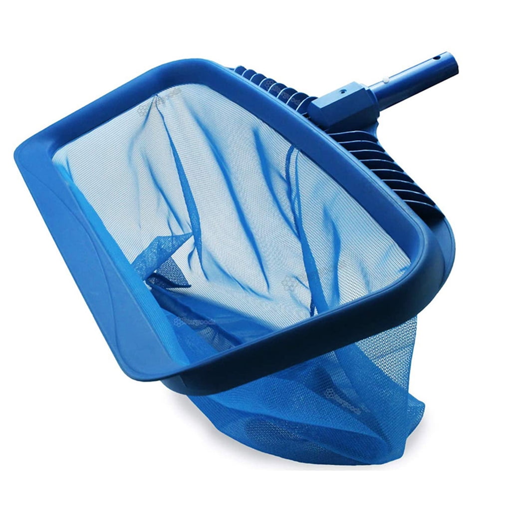 UNTERING Blue Heavy Duty Large Capacity Fine Mesh Swinging Pool Leaf ...