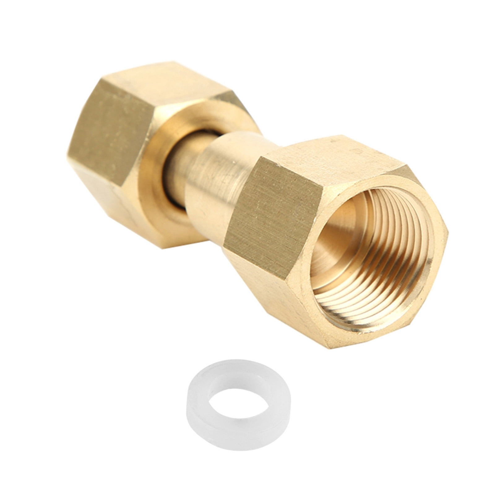 UNTERING Brass CGA320 To CGA-580 CO2 Tanks To Argons Regulator Nut ...