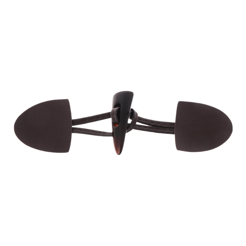 UNTERING Buttons 6 Pairs Leather Horn Toggle Closure Buttons Coat for ...