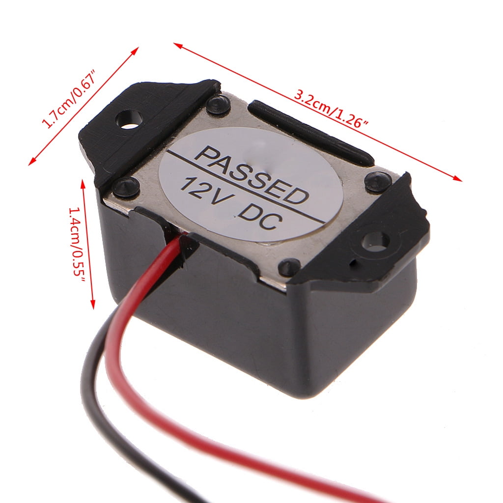 UNTERING Buzzer DC12V 85dB Plug For PC Internal Computer Motherboard ...