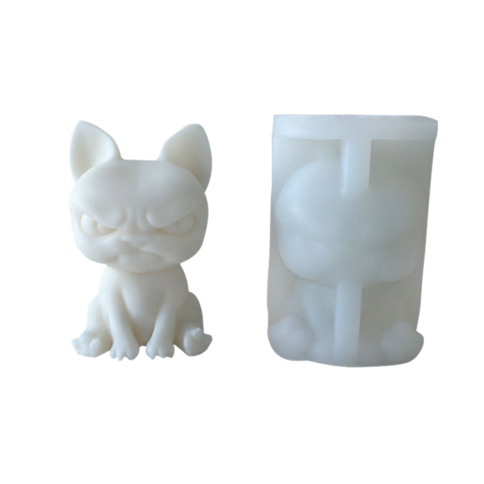 UNTERING Cartoon Angry Dog Scented Candles Mold for Handcrafted Gifts ...