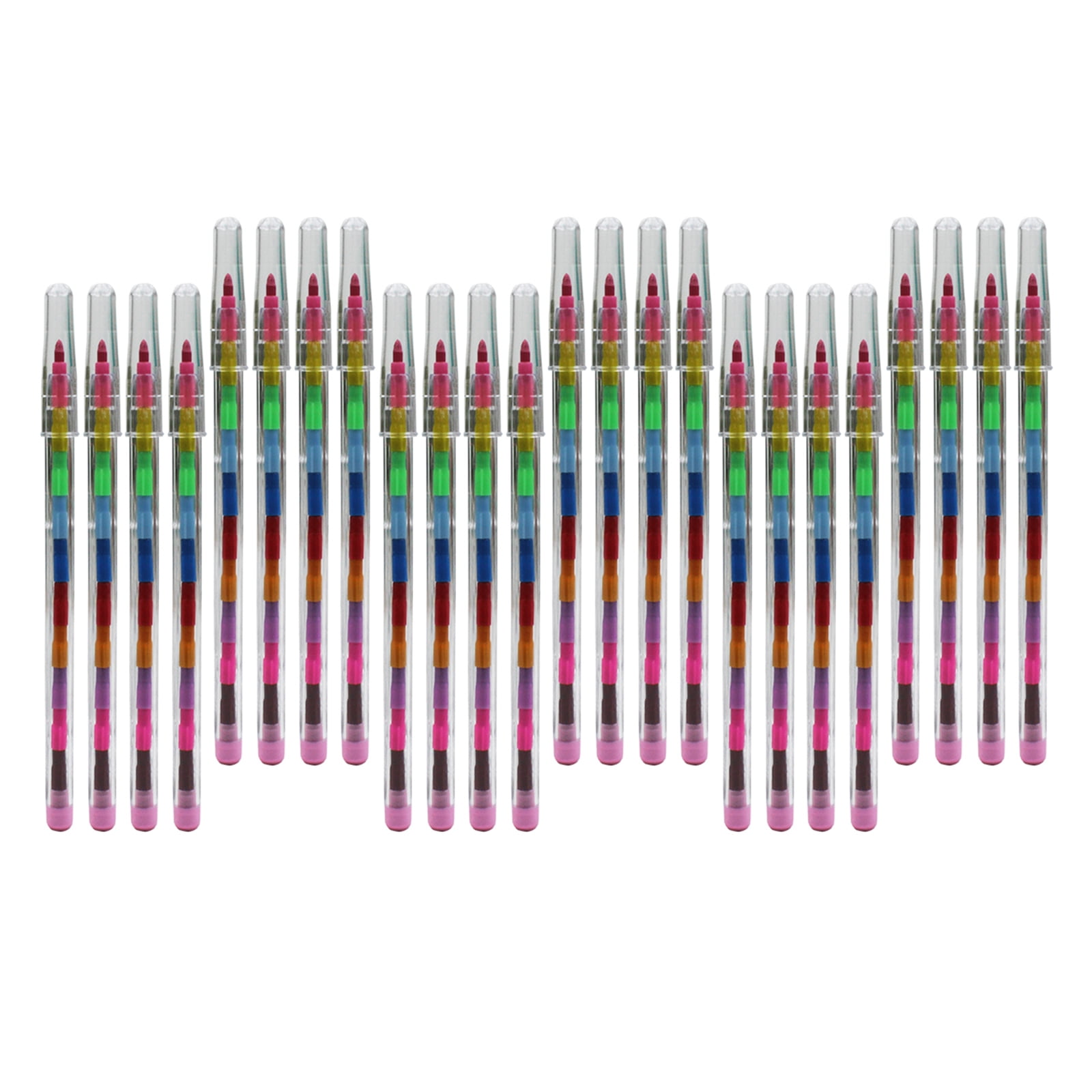 UNTERING Crayon 10/24Pcs Stacking Crayons, Buildable Crayons, Stackable ...