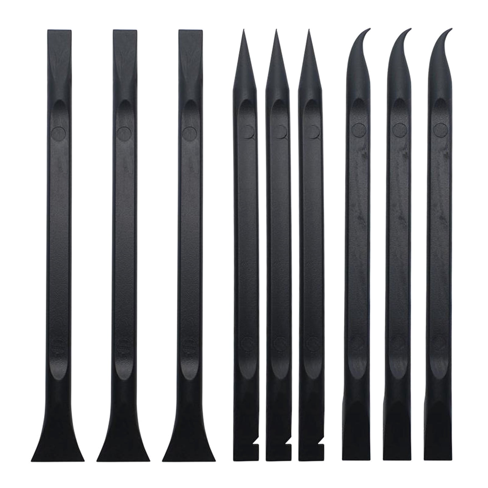 UNTERING Crowbar 9Pcs Plastic Scraper Tool Non-Scratch Scraper Cleaning ...