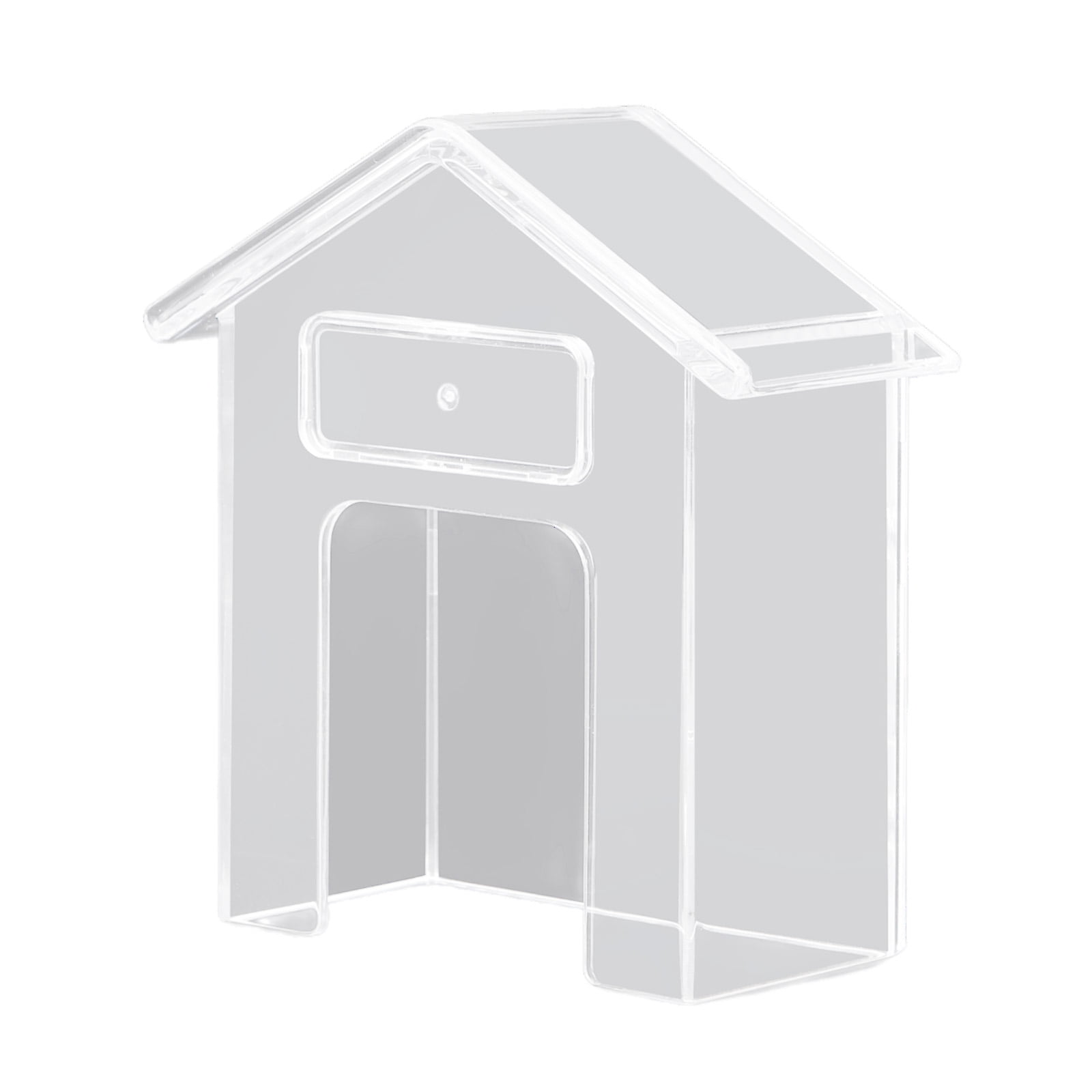 UNTERING Doorbell Cover Clear House Shape Doorbell Rain Waterproof ...