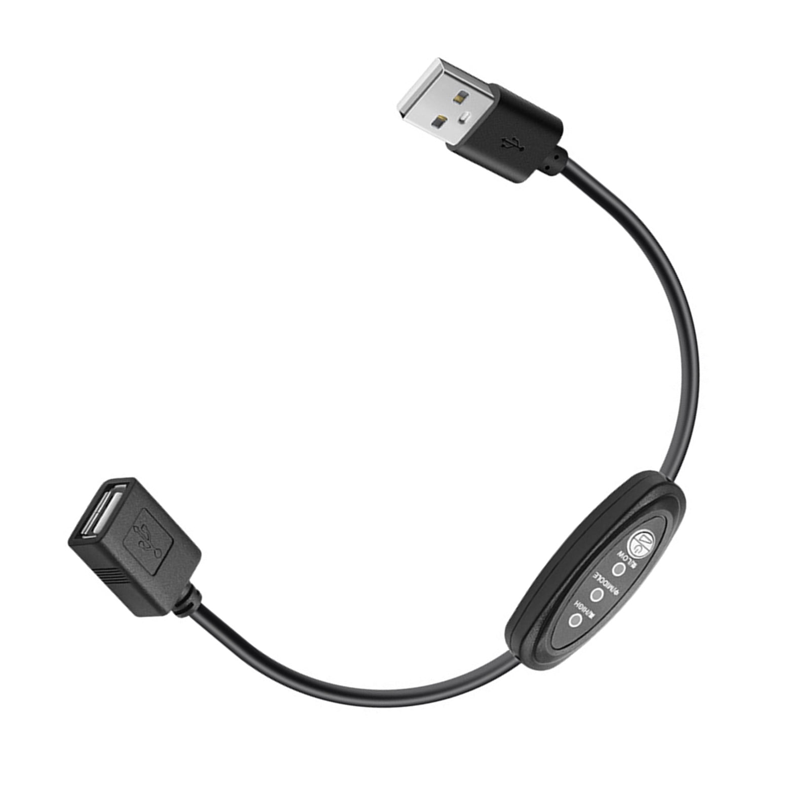 UNTERING Fan Speed Controller Cable Power Adapter USB 5V 3 Speed ...