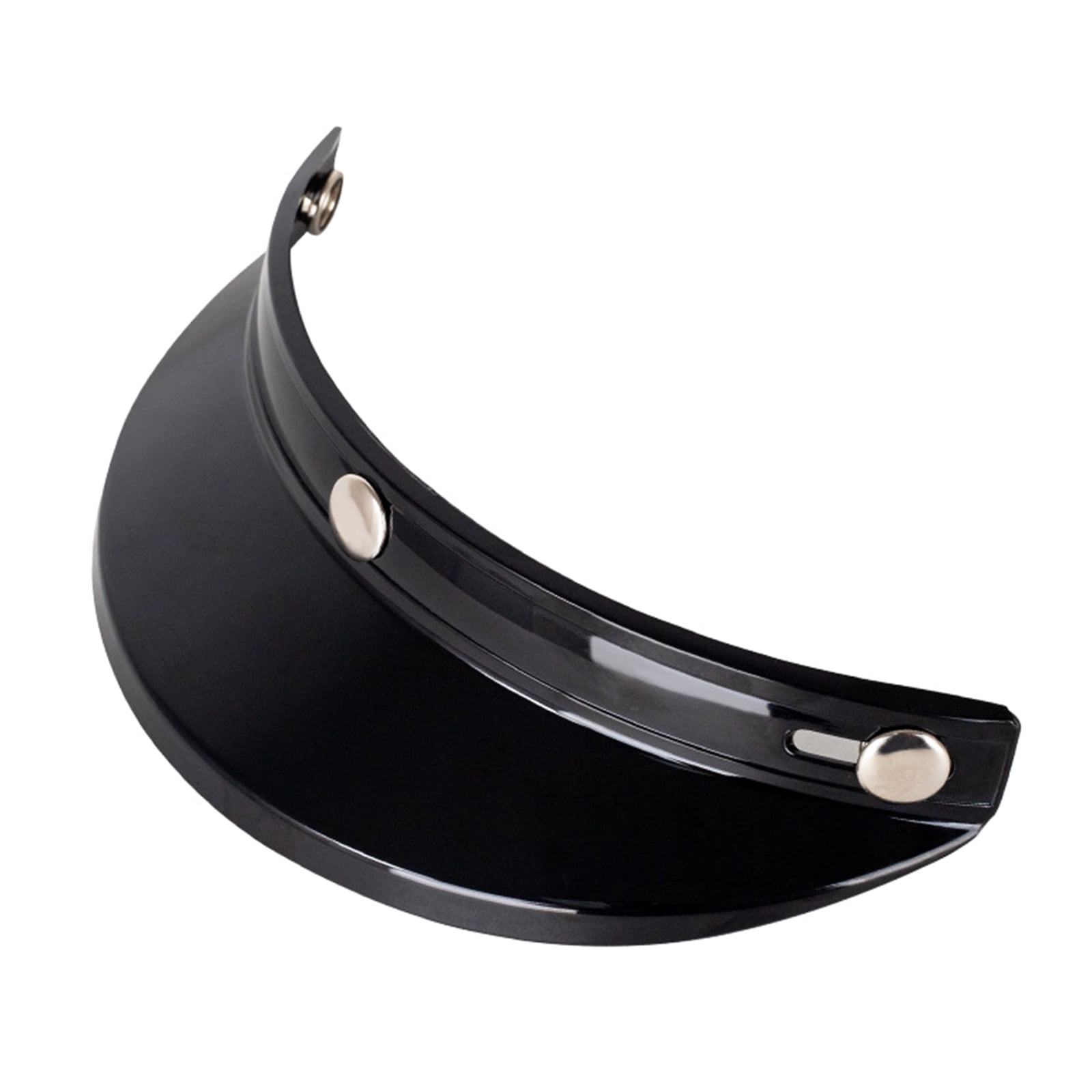 UNTERING Helmet Brim 3 Snap-Button Up Shield for Open Face Motorbike ...