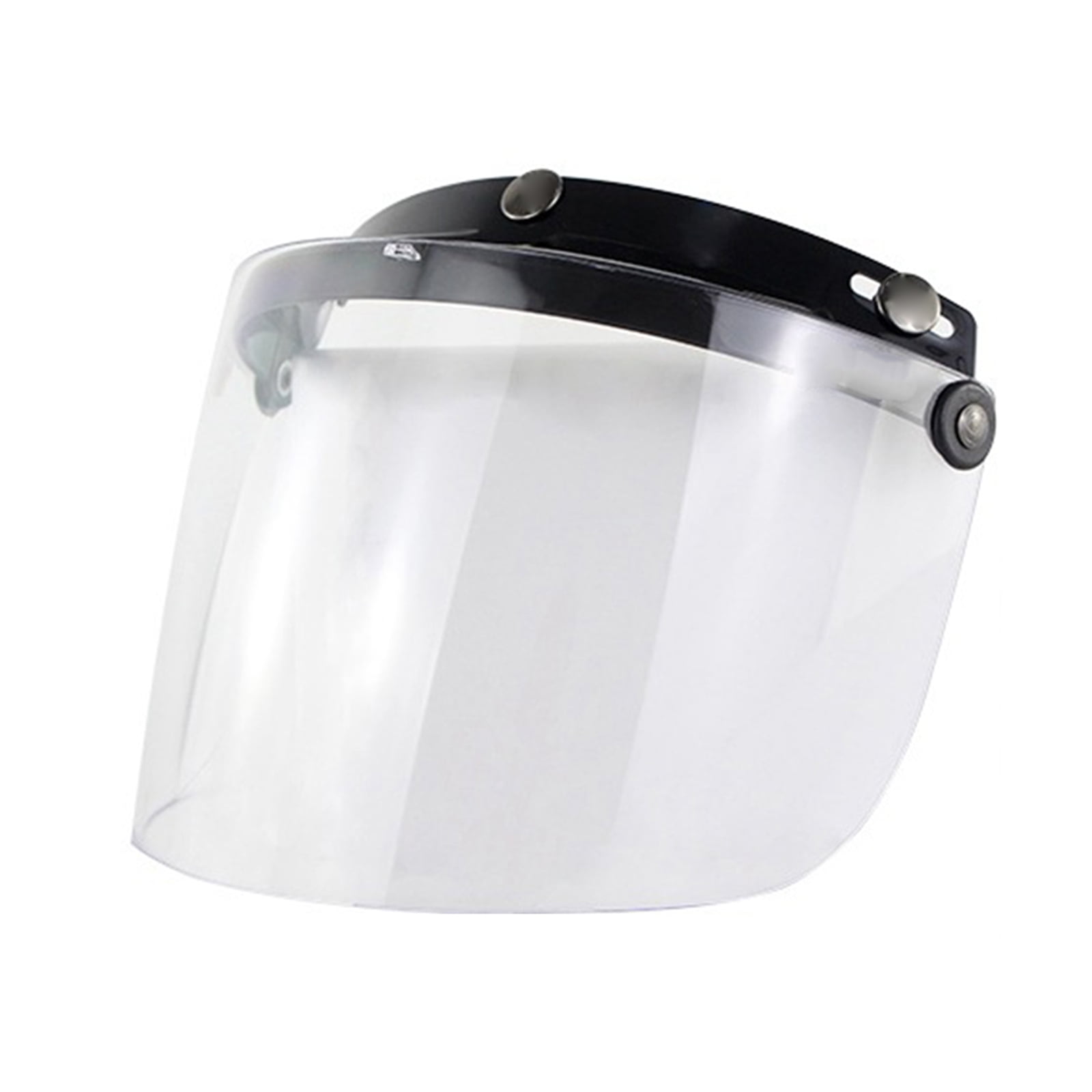 UNTERING Helmet Windproof 3-Snap Lens Shield for Motorcycle Helmets Up ...