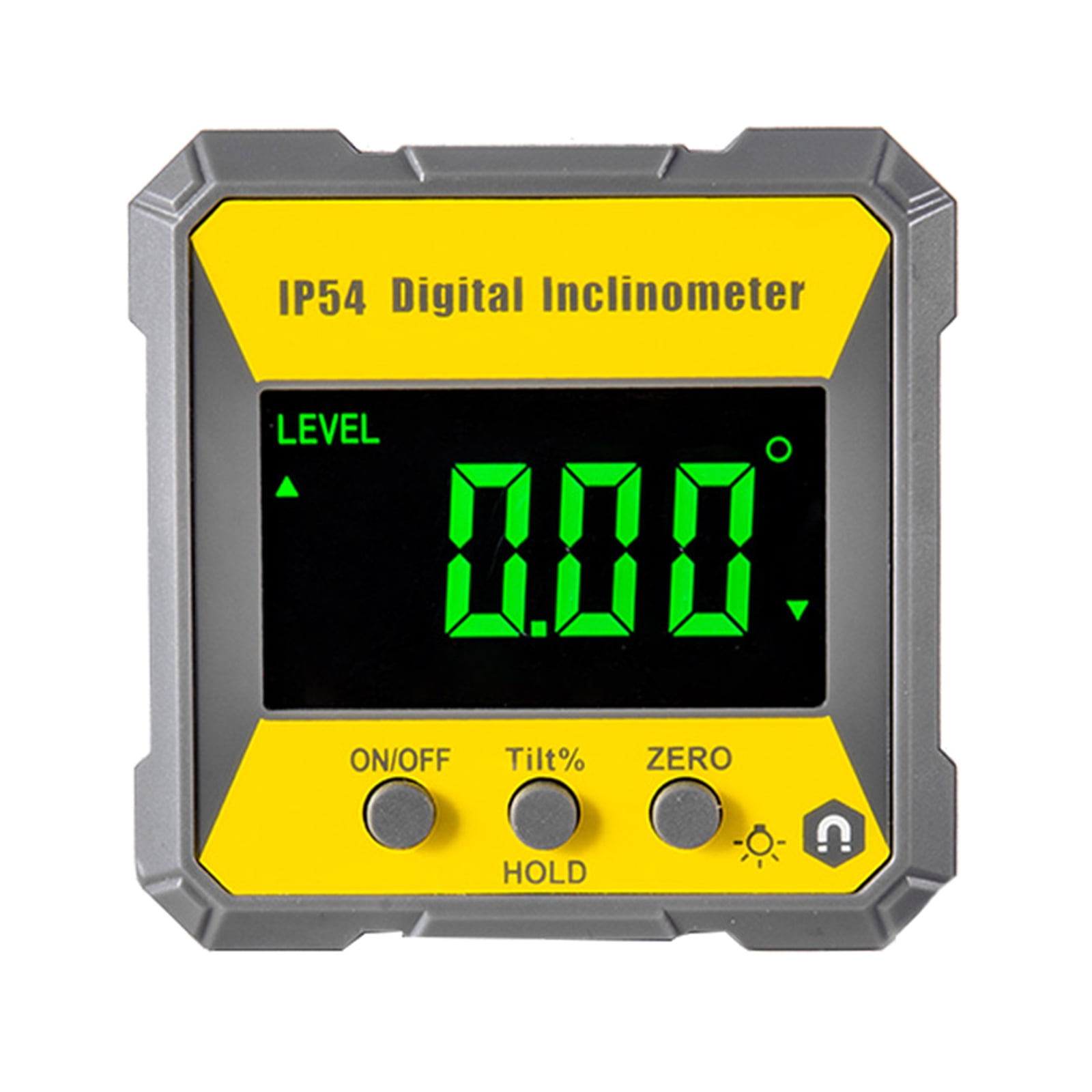 UNTERING Inclinometer Waterproof Digital Protractor LCD Display ...