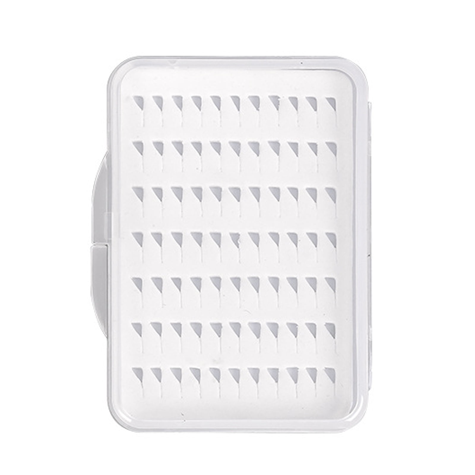 UNTERING Large Capacity Foam Fly Box Clear Lid Fishing Box Competition ...