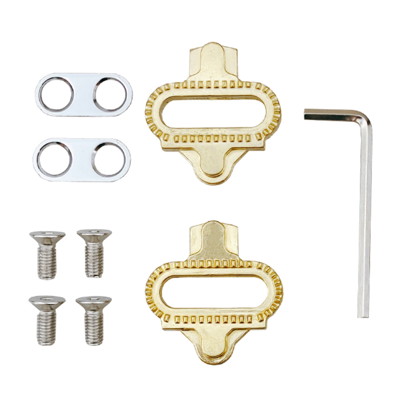 UNTERING Mountain Bike Pedals Cleats Set Self-lock Road Cycling Cleats ...