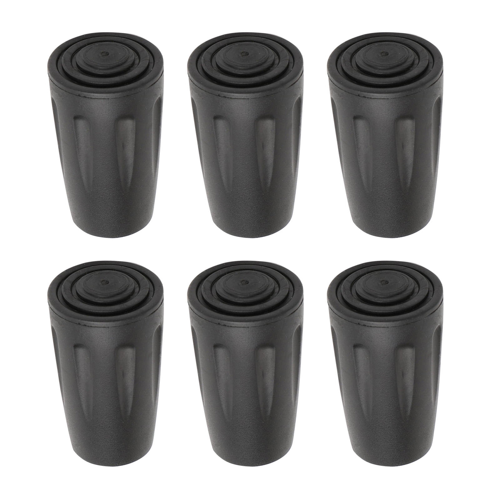 UNTERING Nonslip Walking Stick Pad Caps Hikings Stick End Bottom Crutch ...