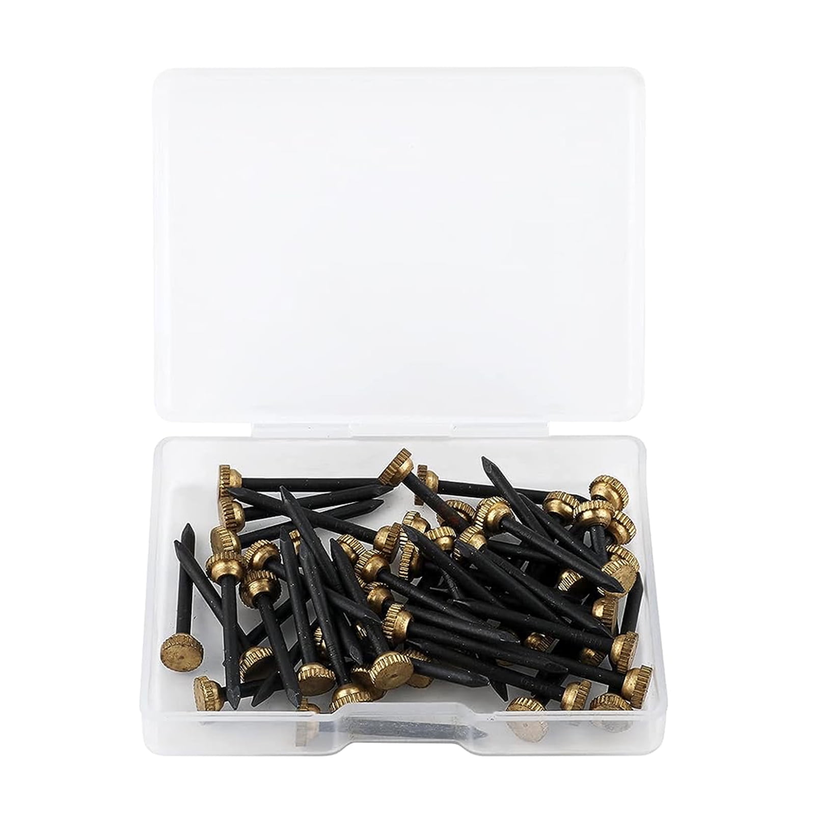 UNTERING Pack of 50 Nails for Picture Frames Large Head Nails for ...