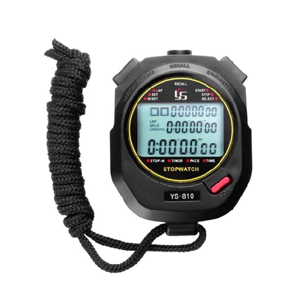 UNTERING Professional Handheld Chronograph Sports Stopwatch ABS Timer ...