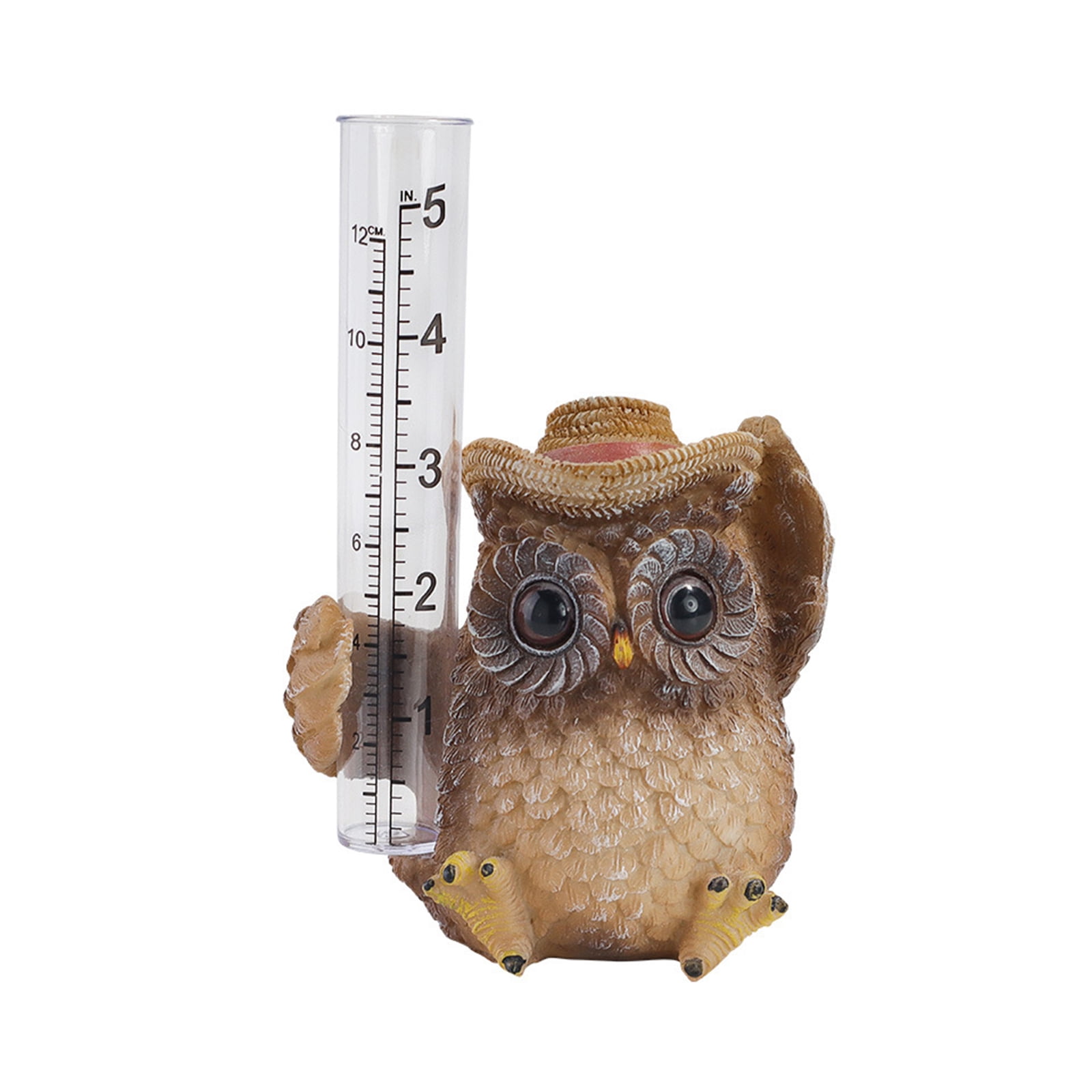 UNTERING Rain Gauge Outdoor Rain Gauge Garden-Patio Yard Ornament with ...