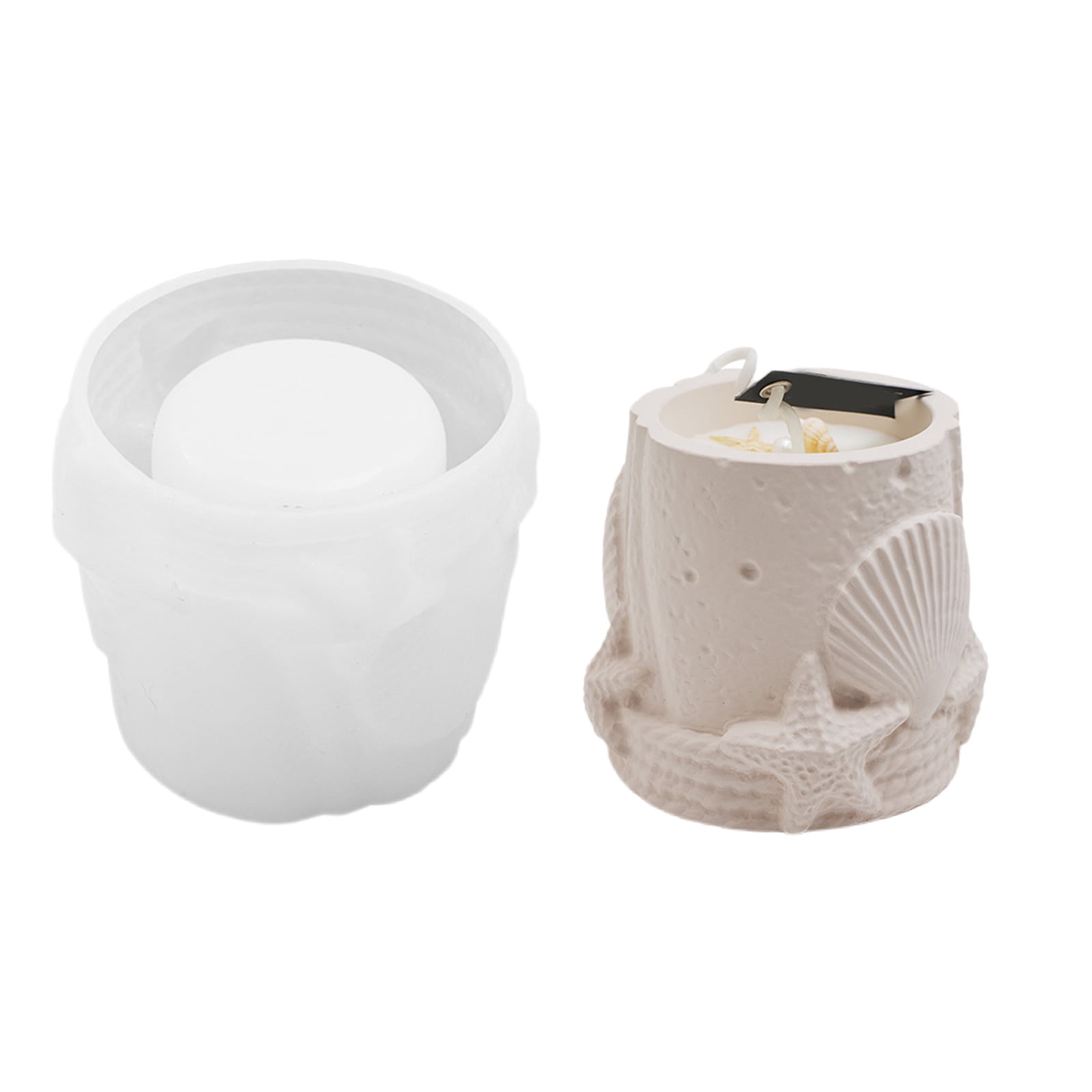 UNTERING Shells Mould Silicone Tray for Epoxy Resin Castes Sea Snail ...