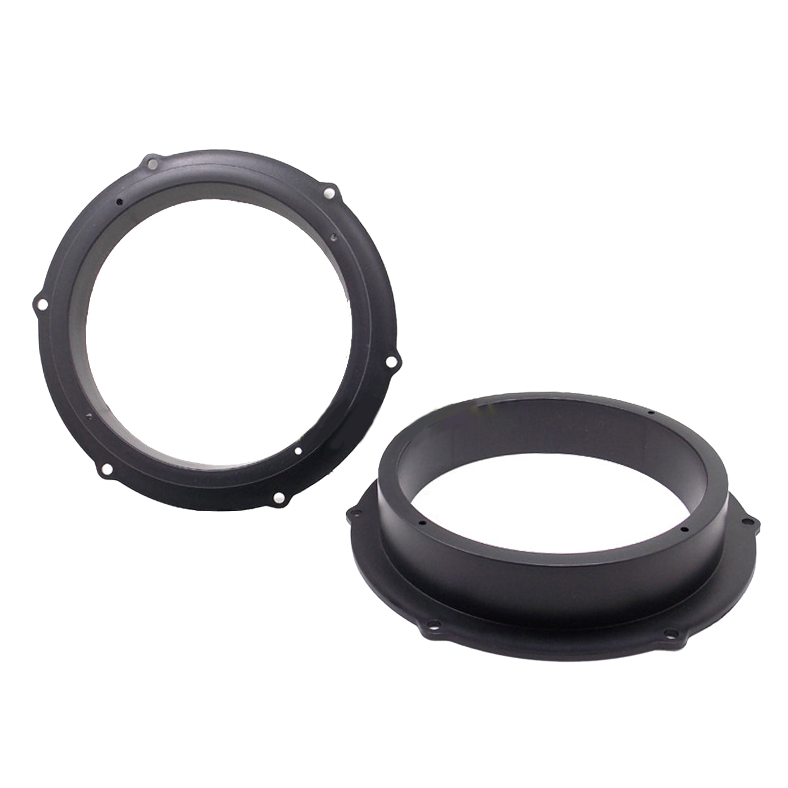 UNTERING Speaker Pad 2pcs Black 6.5 inch Car Mounting Spacer Adaptor ...