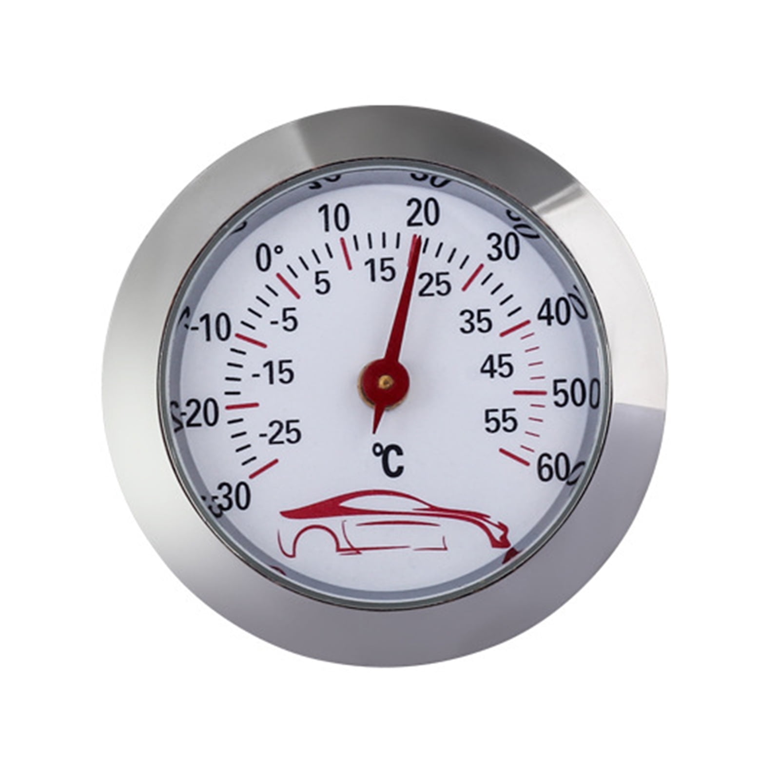 UNTERING Thermometer Mini Car Thermometer -30 to 60℃ Embedded ...