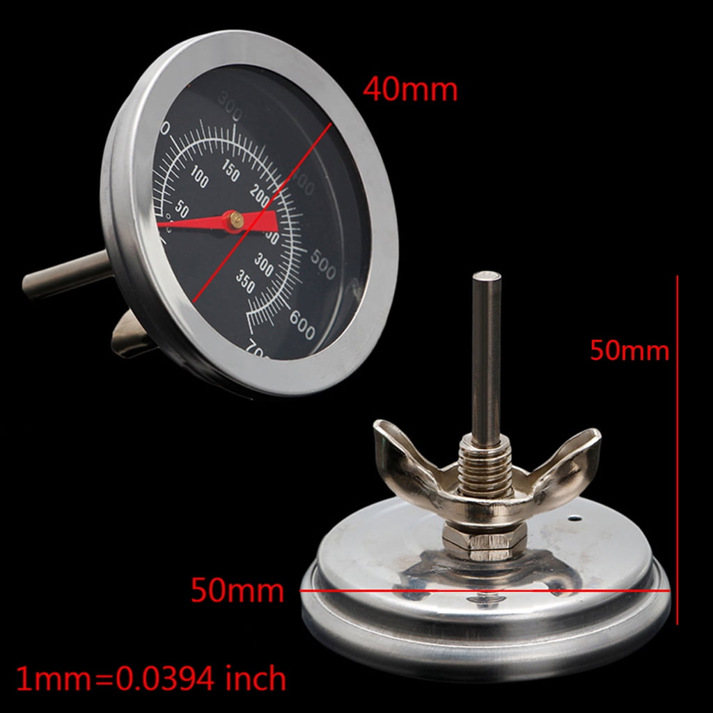 UNTERING Thermometer New BBQ Grill Thermometer Temp Gauge Outdoor ...