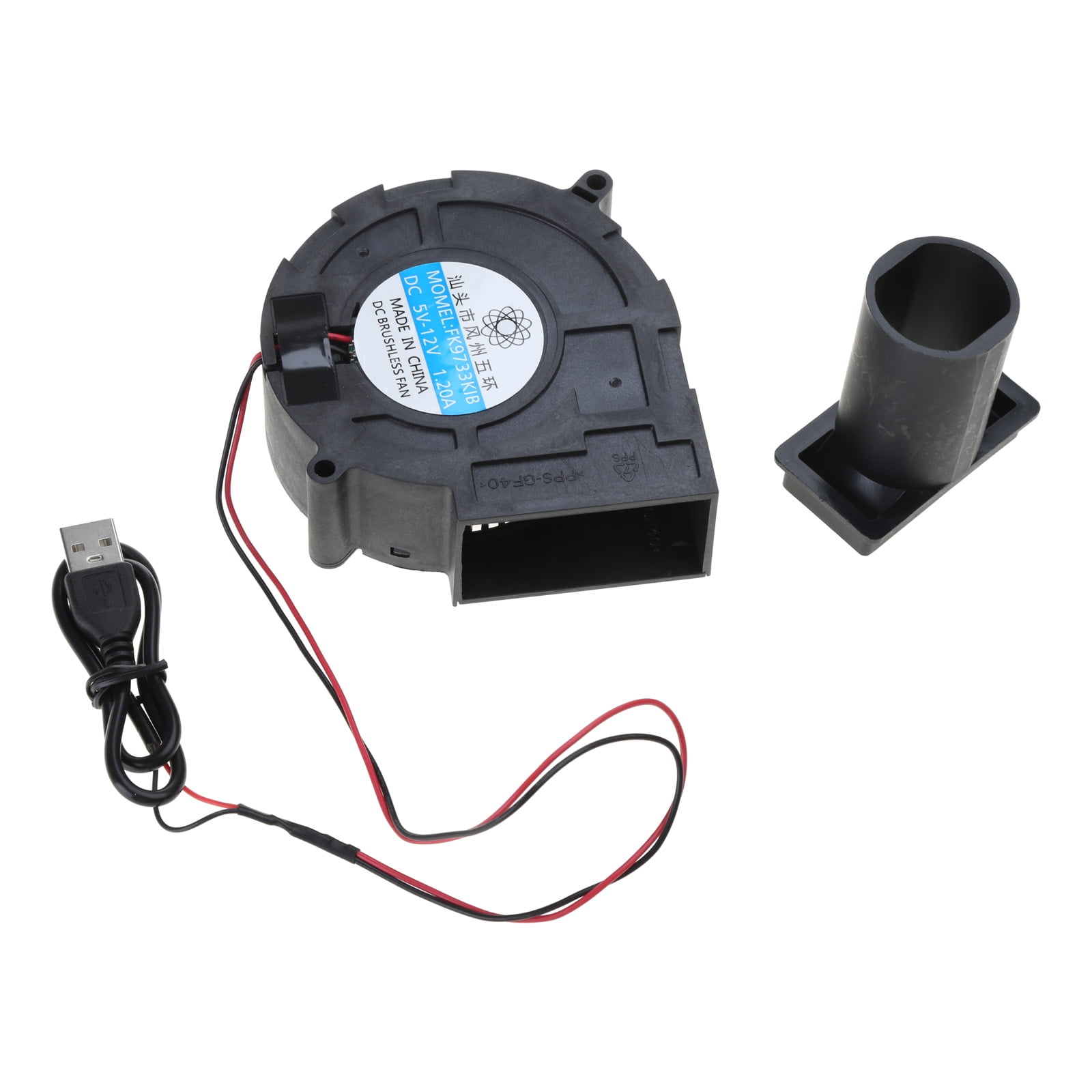 UNTERING USB Powered BBQ Fan Blower Barbecue Blower with USB Cable ...