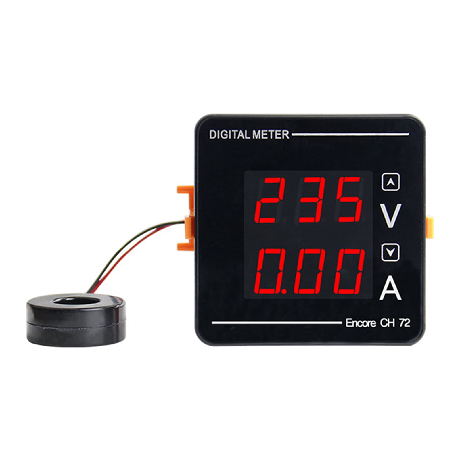 UNTERING Voltage Ammeter 2in1 AC50-500V AC1-120A Voltmeter Ammeter LED Display Amp-Volt Meter ...