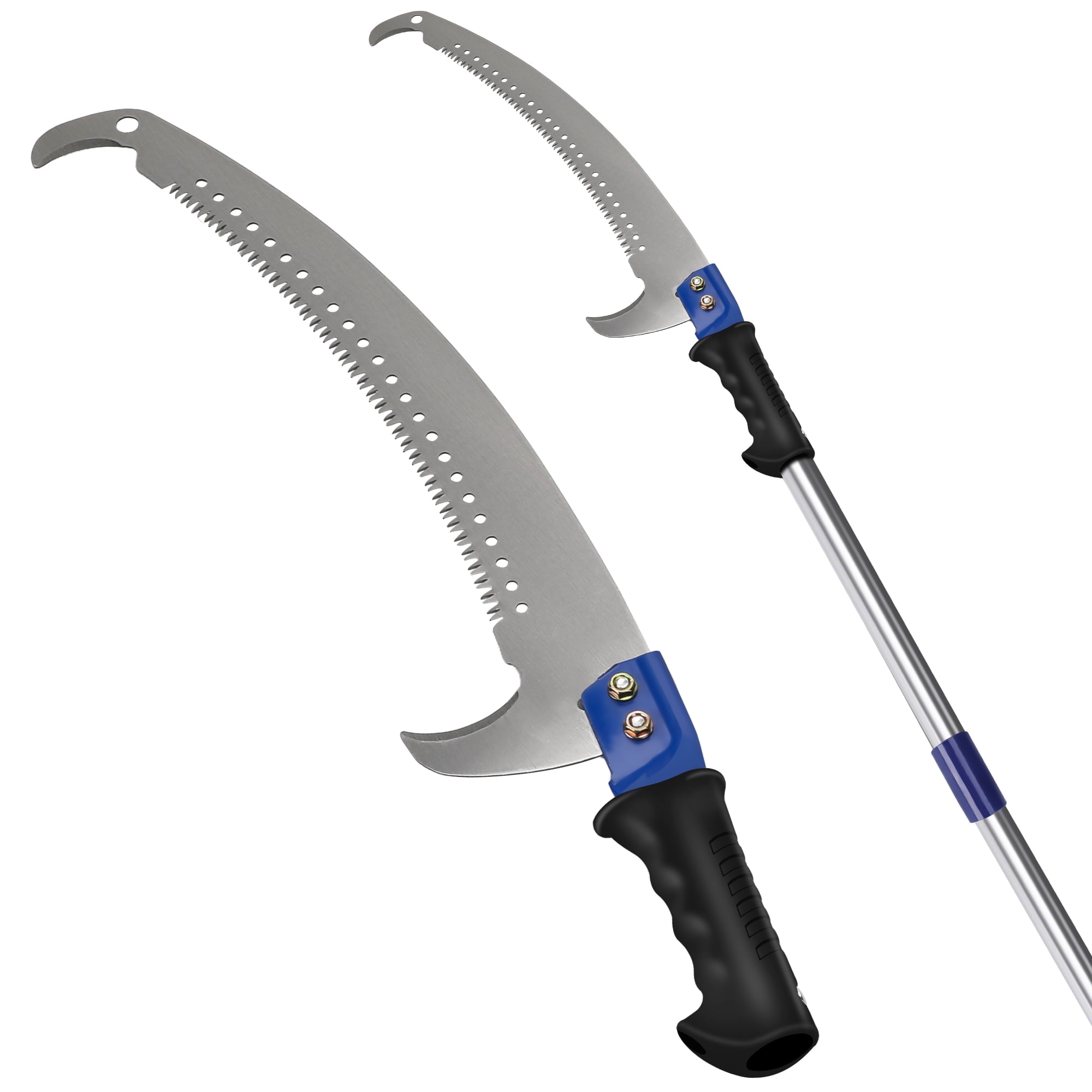 UNTIMATY 5.3 ft Pole Saw for Tree Trimming, Long Extension Pruning Saw ...