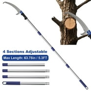 INTSUPERMAI 26ft Telescopic Manual Pruning Tree Pole Pruner, Garden ...