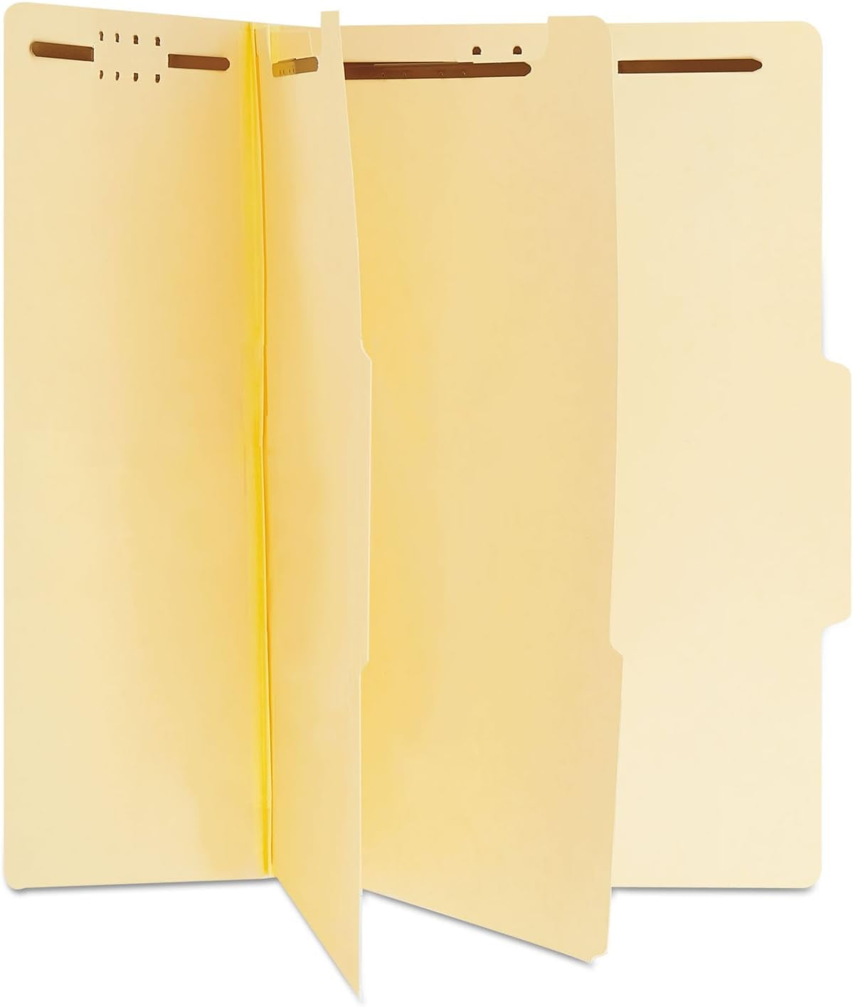 UNV10300T Six-Section Classification Folders - Letter, Manila (15/Box ...