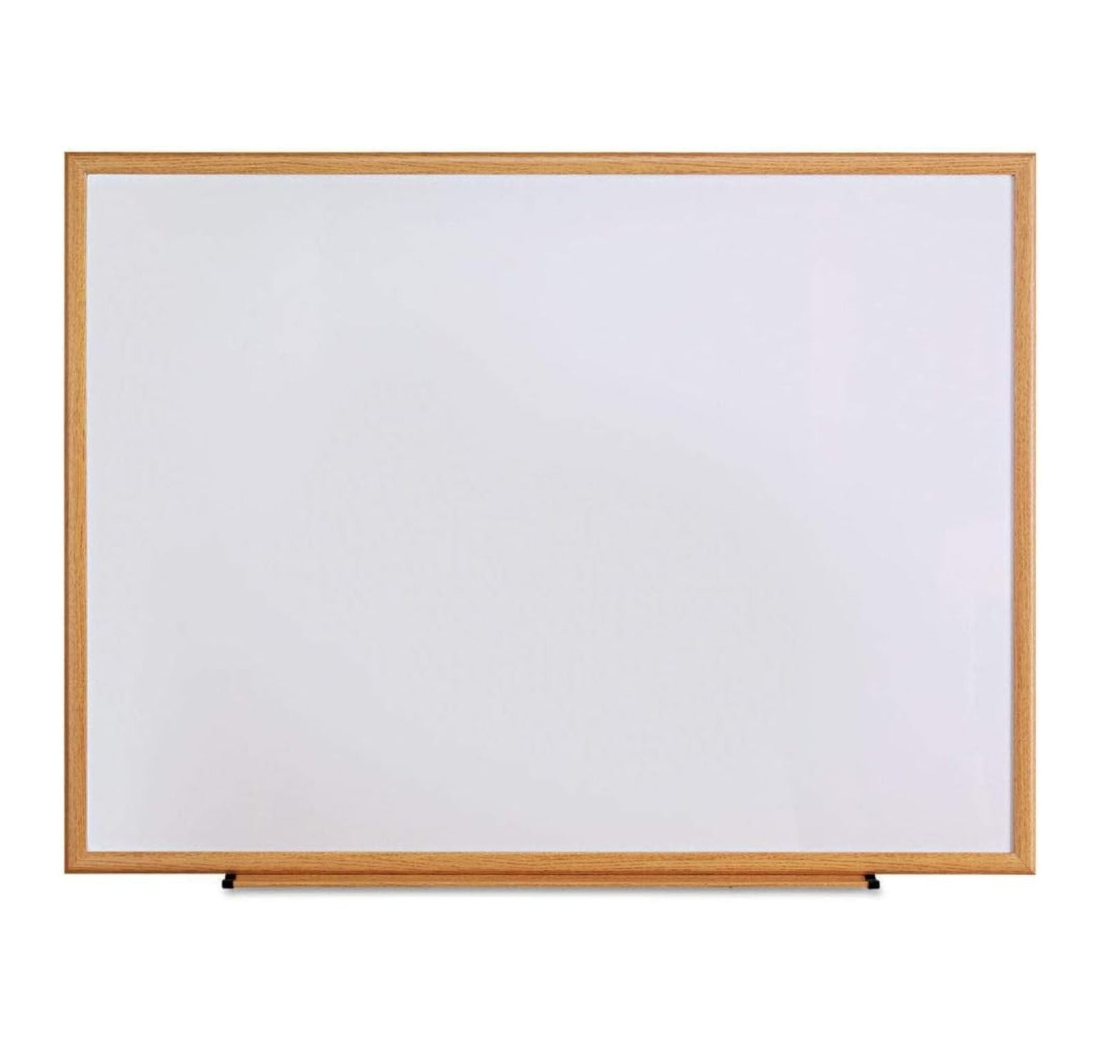 UNV43618 in. x 36 in. Deluxe Melamine Dry Erase Board - Melamine White ...
