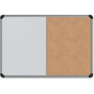 Marsh 48x72 White Porcelain Markerboard Both Sides Reversible, Aluminum ...