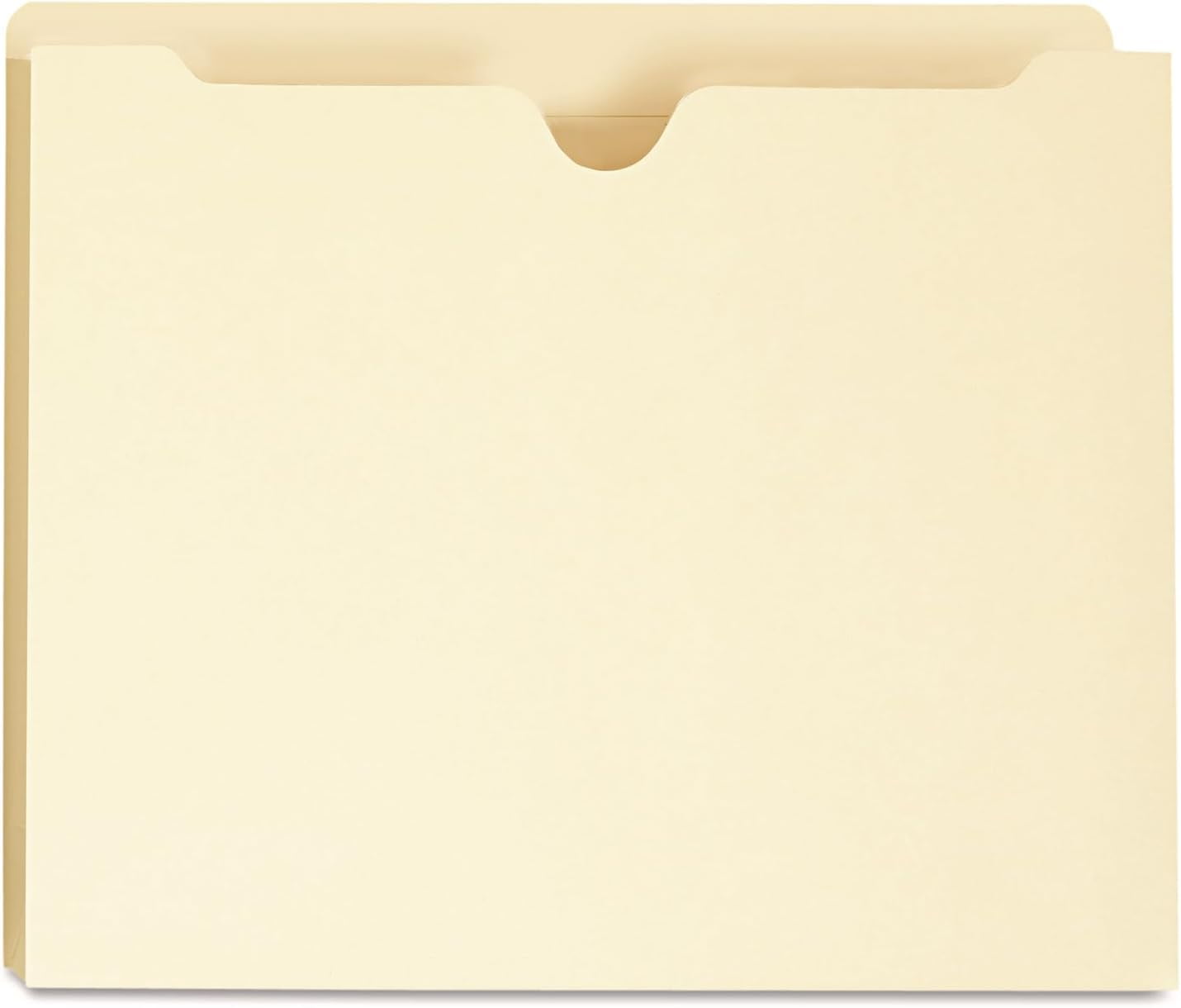 UNV73500 - Manila File Jackets with Reinforced Tabs - Walmart.com