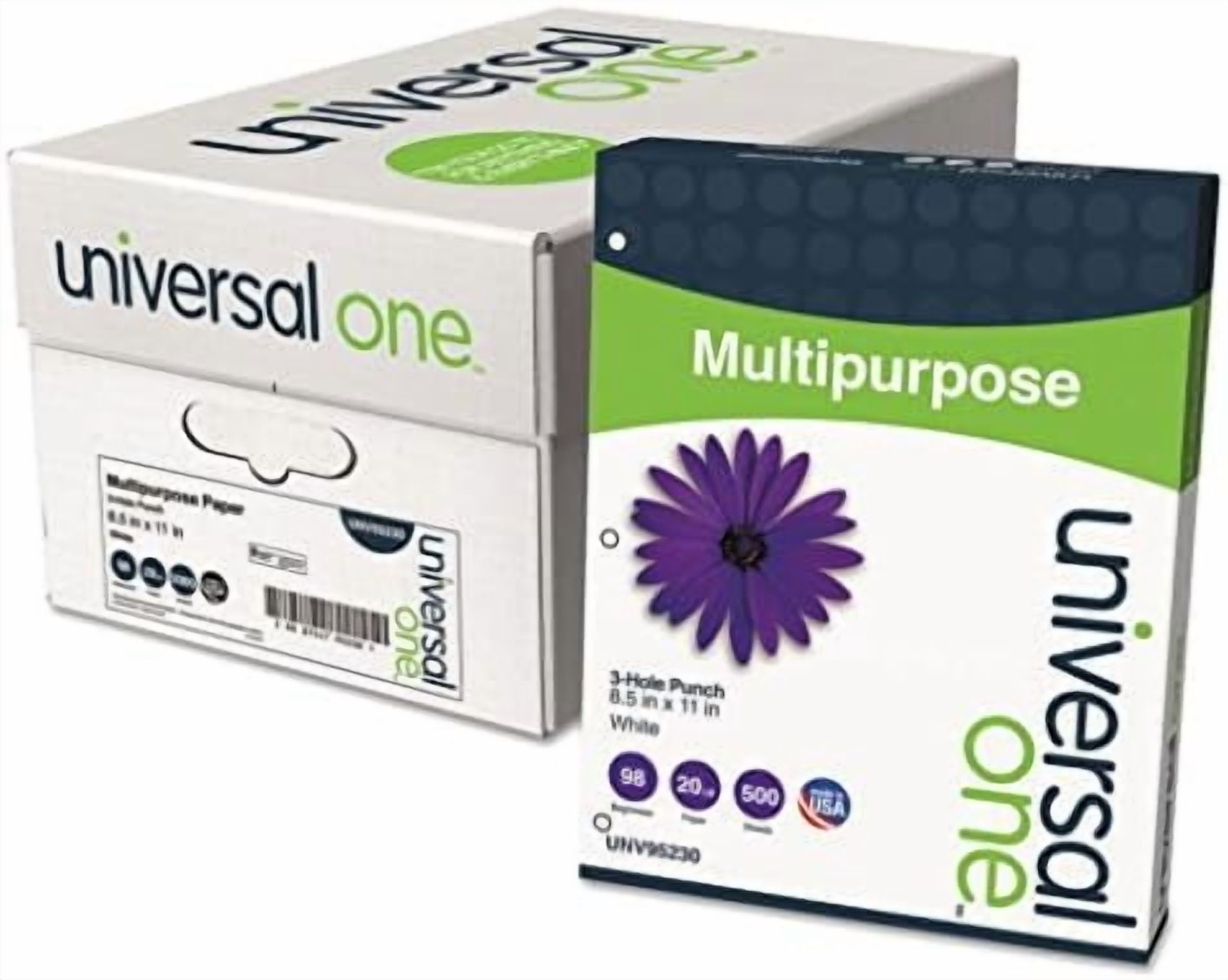 UNV95200 - Unpunched Papers - Universal® Multi Purpose Paper - Carton ...
